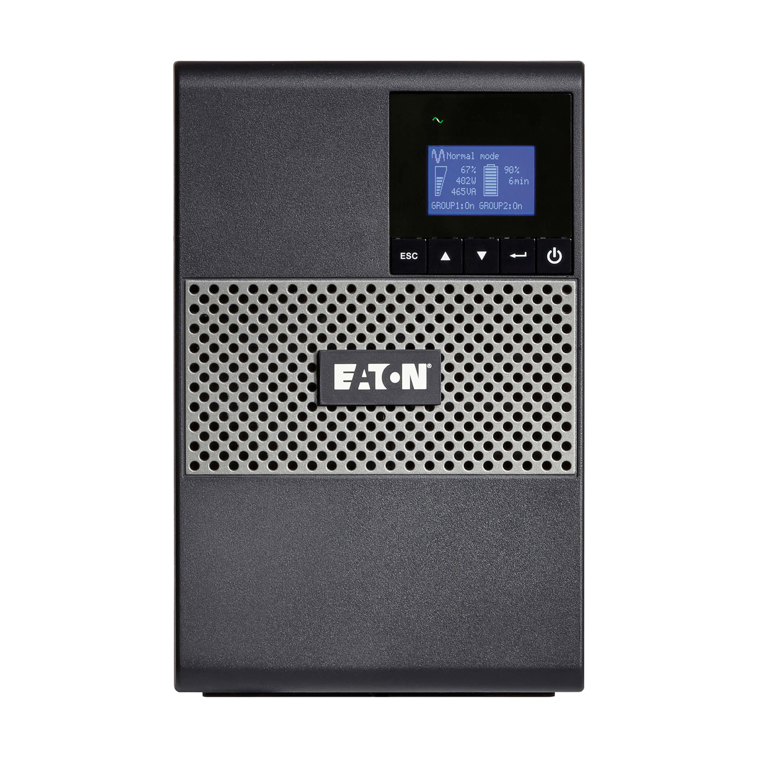 Eaton 5P 770W Line-Interactive UPS, 120V, True Sine Wave, 8x 5-15R ...