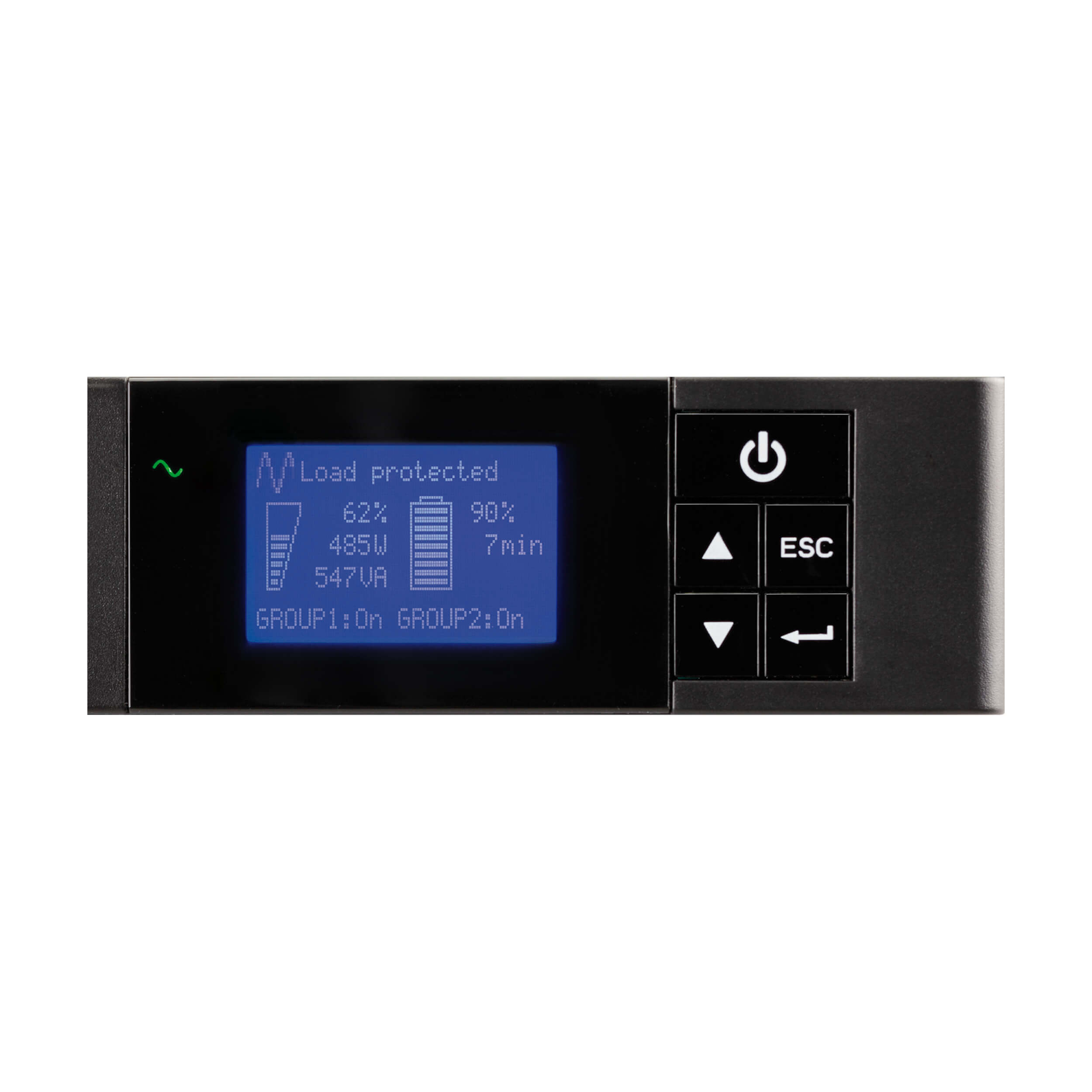 Eaton 5P 1100W Line-Interactive UPS, 120V, True Sine Wave, 5x 5-15R ...