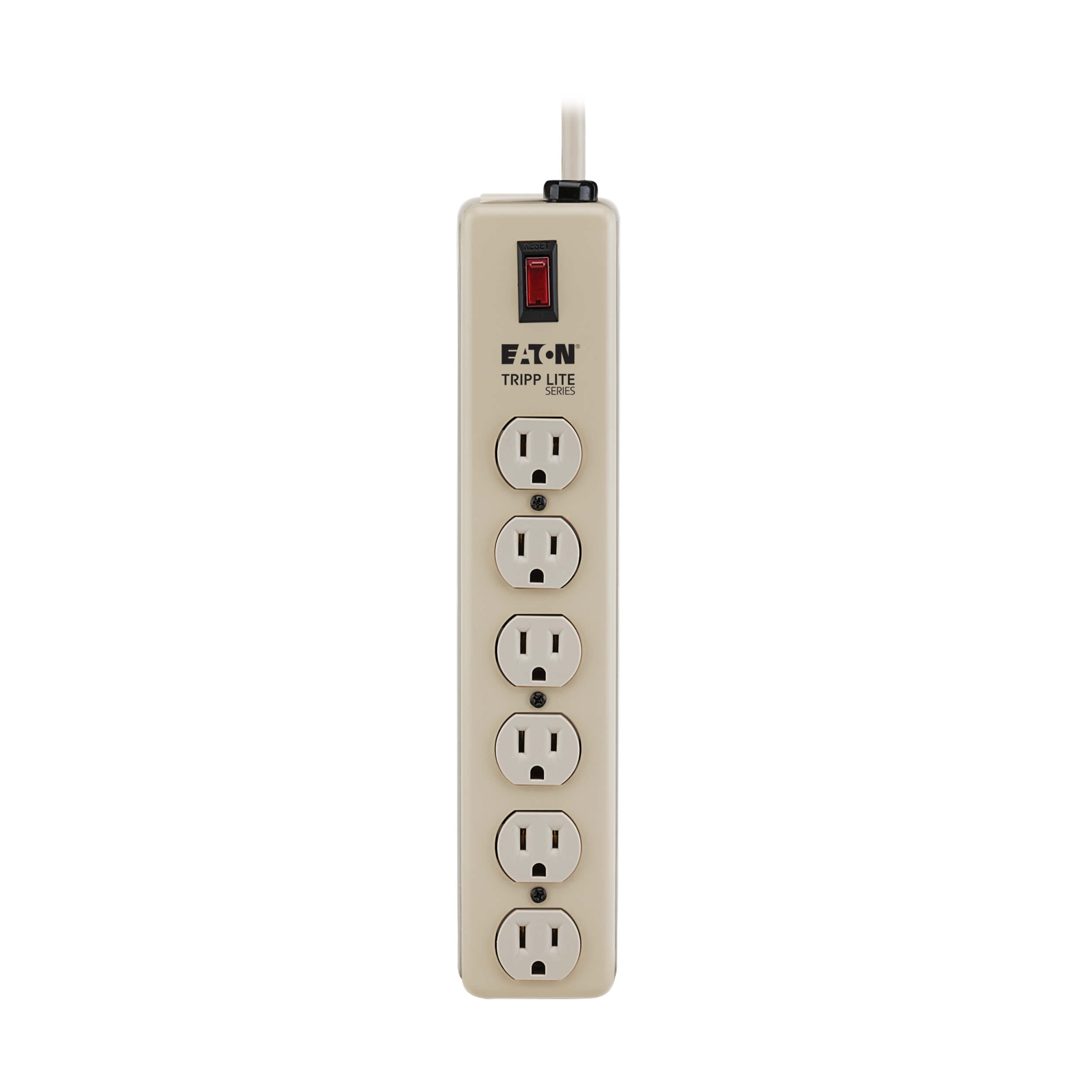 Waber Industrial Power Strip, 6-Outlet, 6-ft. Cord | Eaton