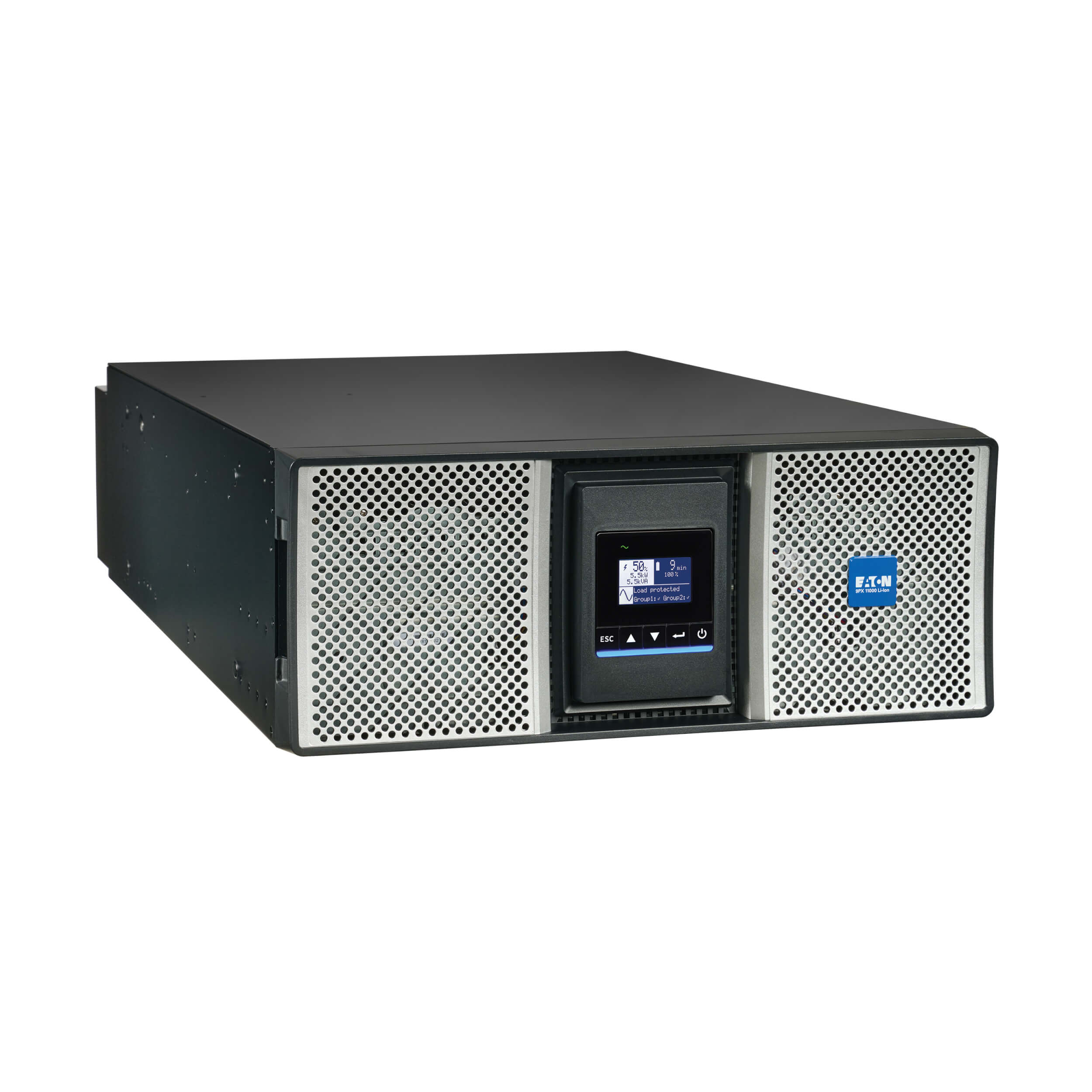 9PXG2 Double-Conversion UPS, Lithium-Ion 11kVA, 11kW, 208V, 4U | Eaton