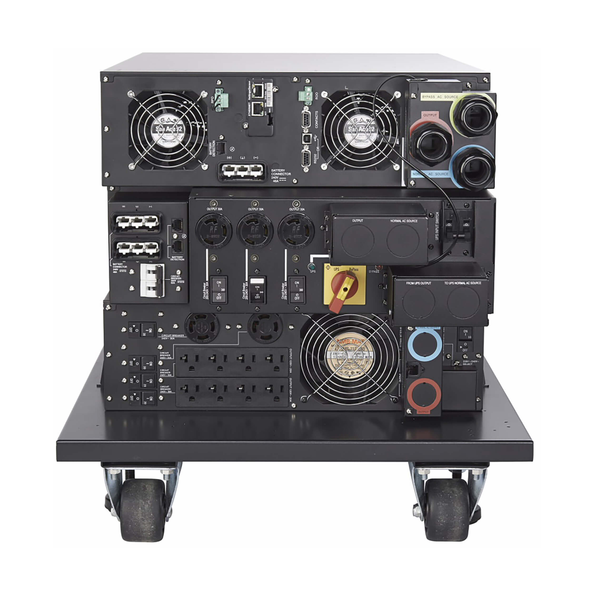 Eaton 9PX Double-Conversion UPS, 10kW, 5-20R, L14, 208V, 9U | Eaton