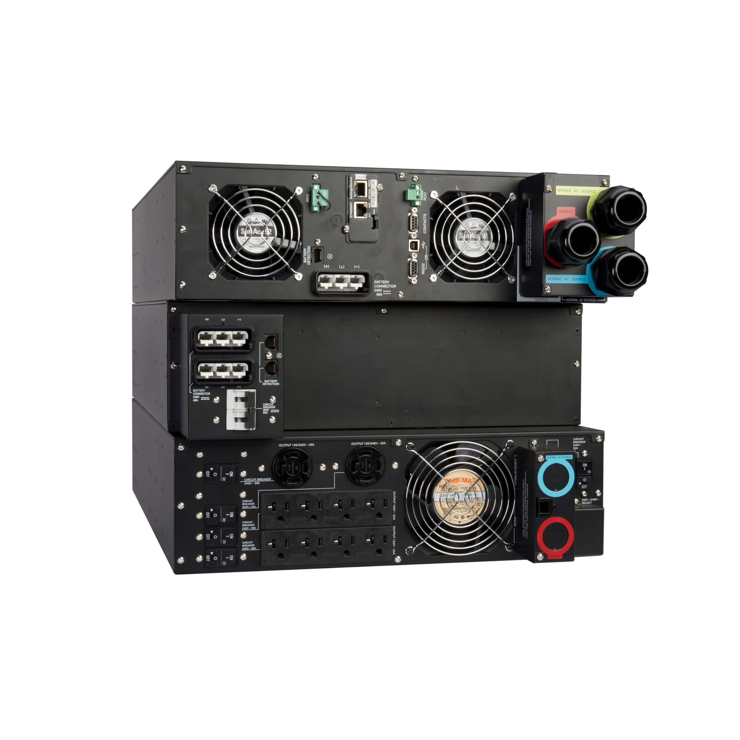 Eaton 9PX Double-Conversion UPS, 10kW, 5-20R, L14, 208V, 9U | Eaton