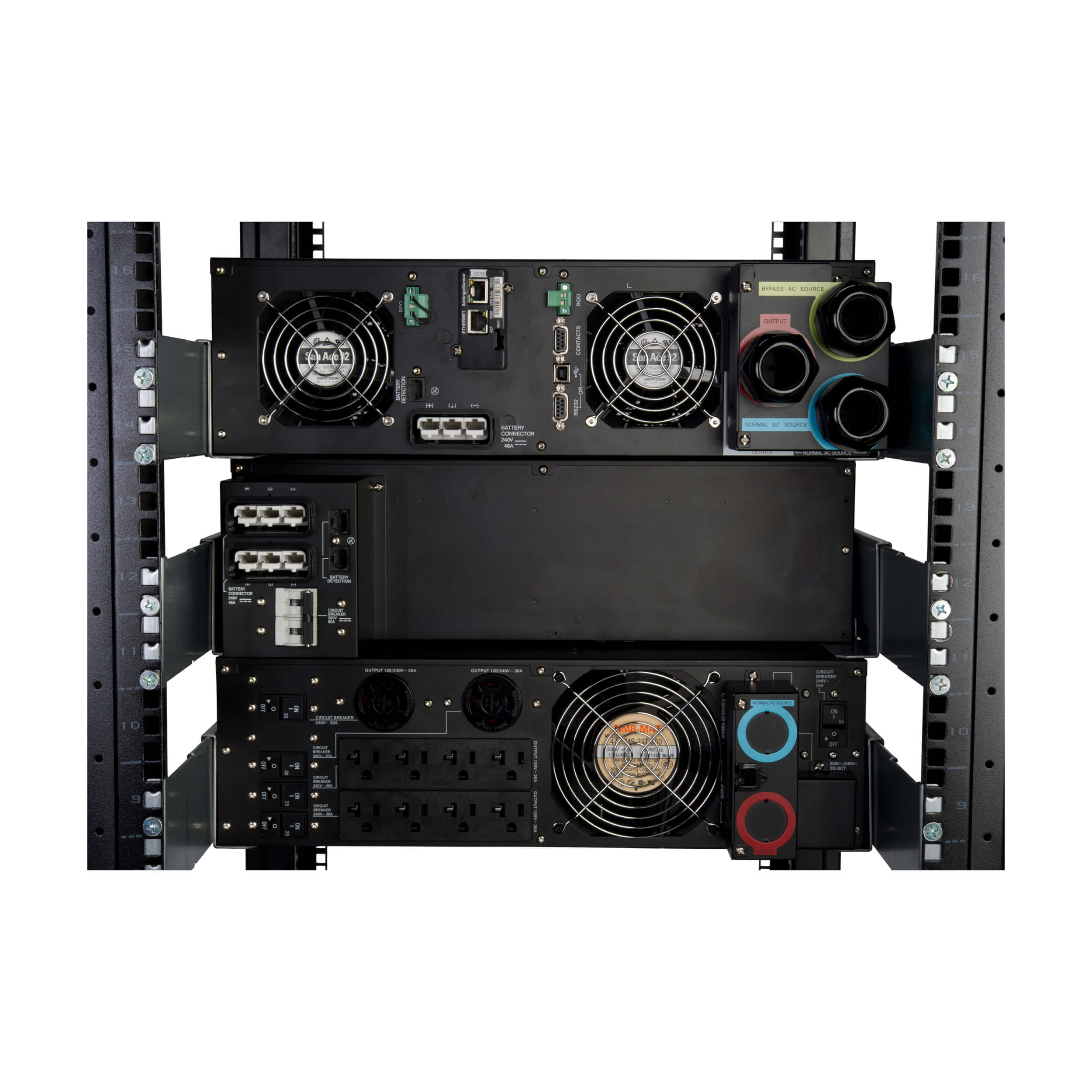 Eaton 9PX Double-Conversion UPS, 10kW, 5-20R, L14, 208V, 9U | Eaton