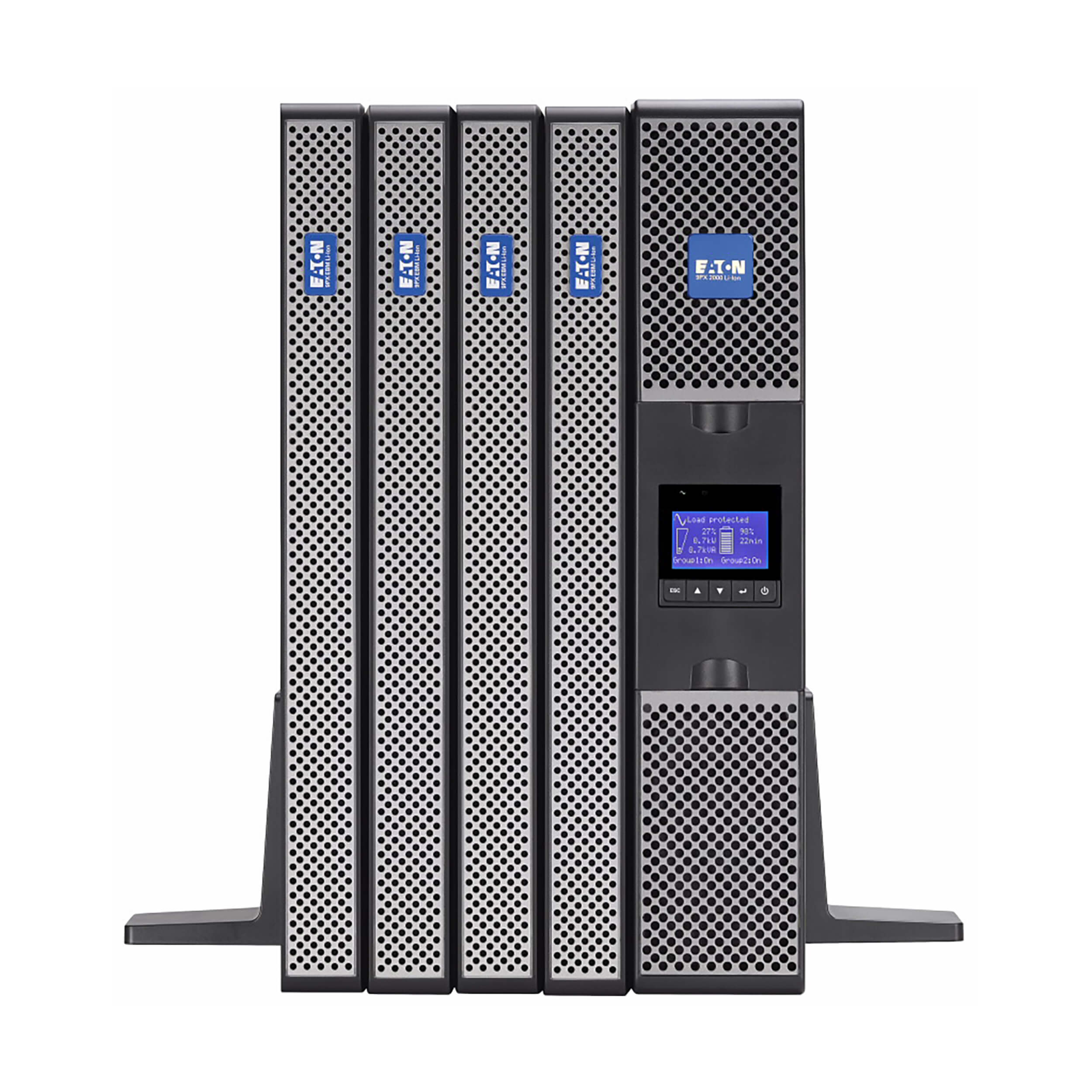 Eaton 9PX Double-Conversion UPS, Lithium, 1800W, 120V, Networked, 2U ...