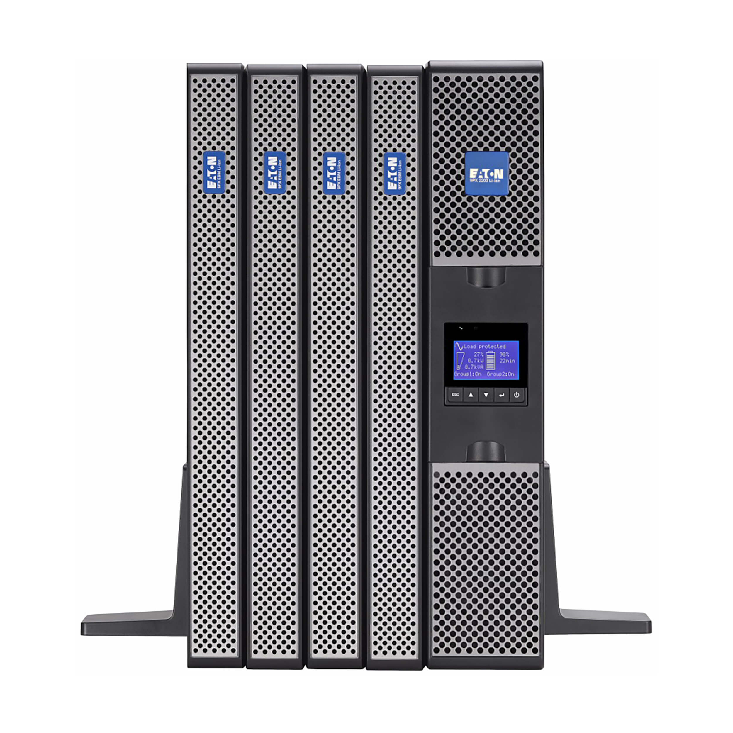 Eaton 9PX Double-Conversion UPS, Lithium, 2000W, C13, C19, 208V, 2U | Eaton