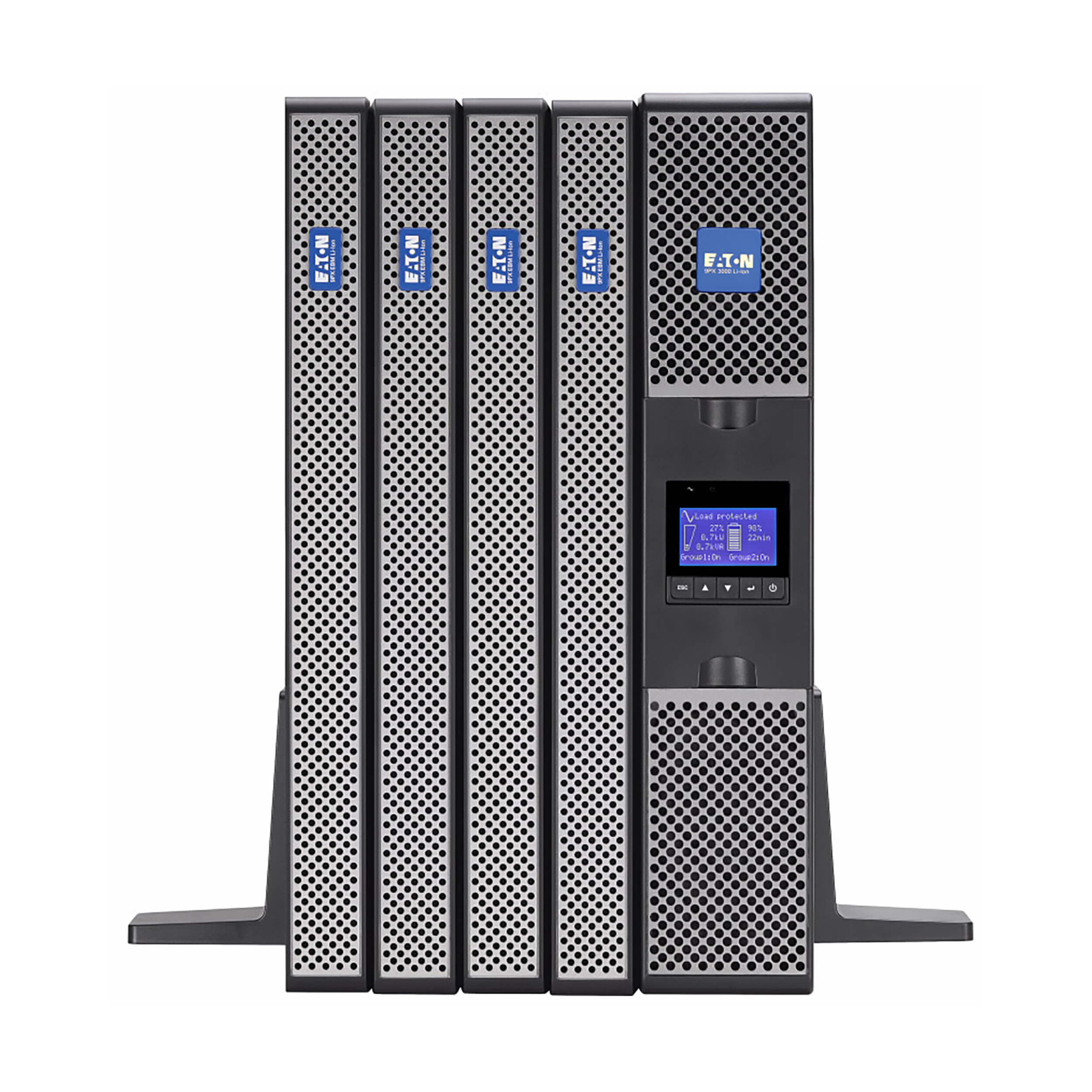 Eaton 9PX Double-Conversion UPS, Lithium, 2700W, 120V, 2U | Eaton