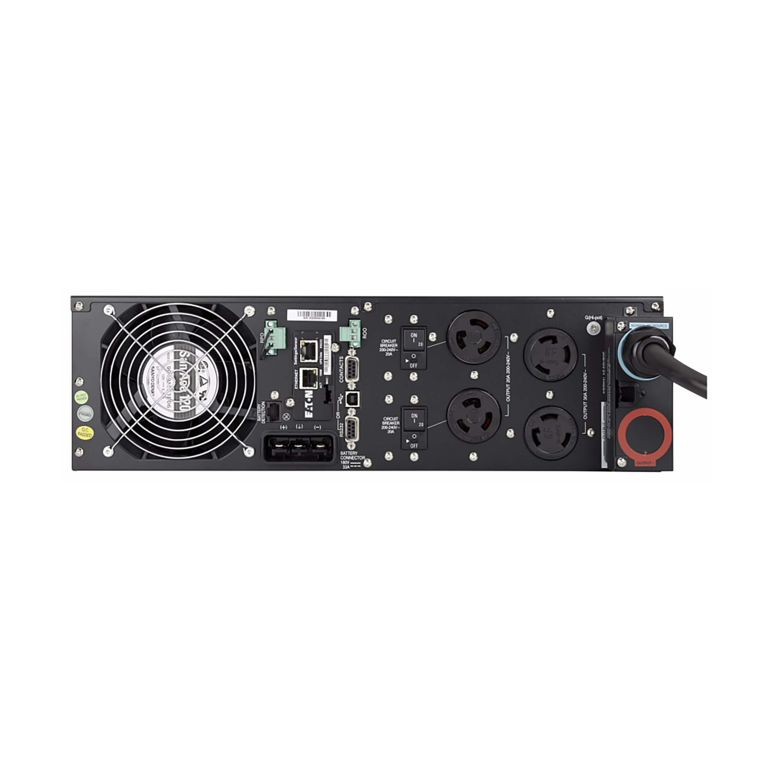 Eaton 9PX Double-Conversion UPS, 3000W, 208V, L6, 2U | Eaton