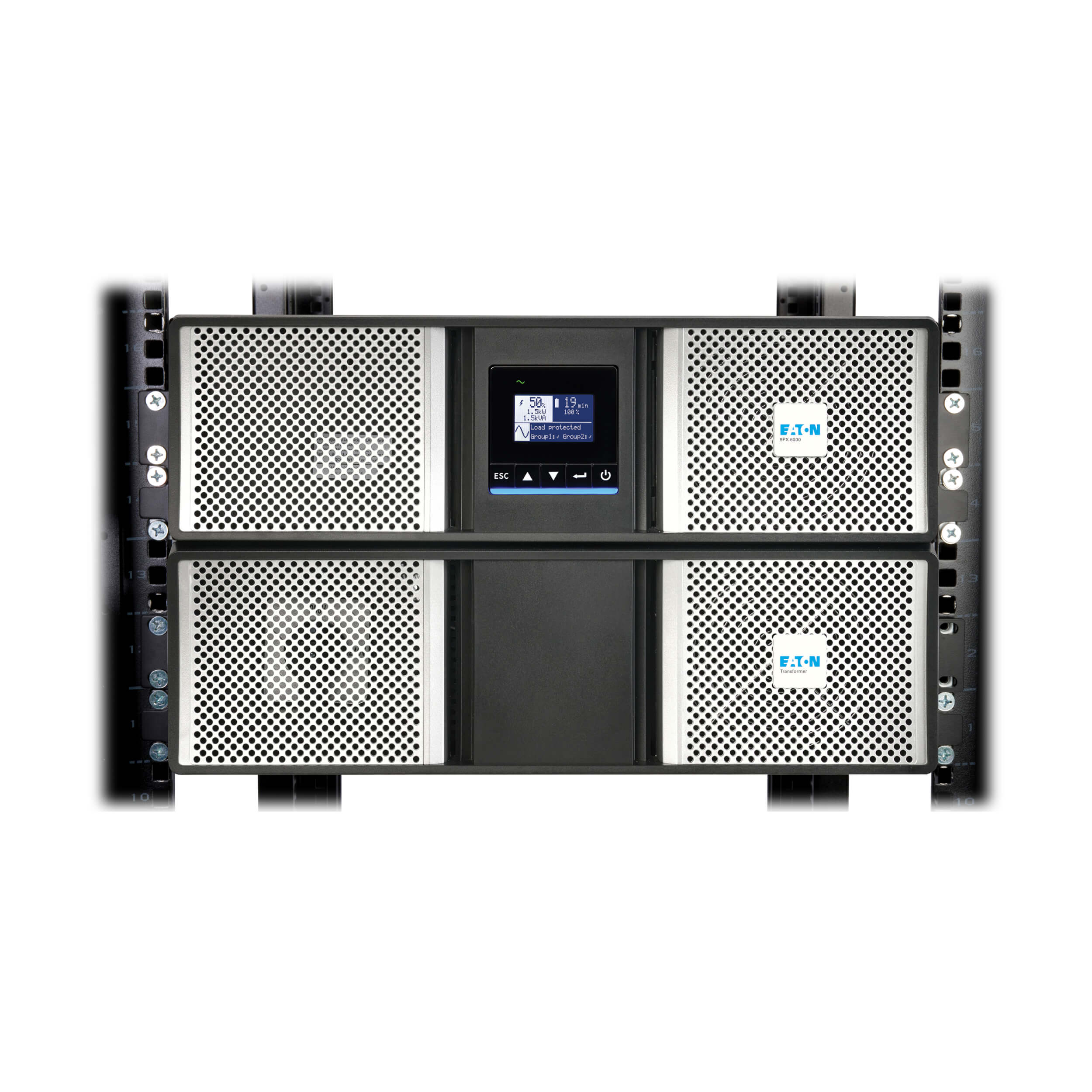 Eaton 9PXG2 Double-Conversion UPS, 3000W, 120V, 208V, Hardwired, 6U | Eaton