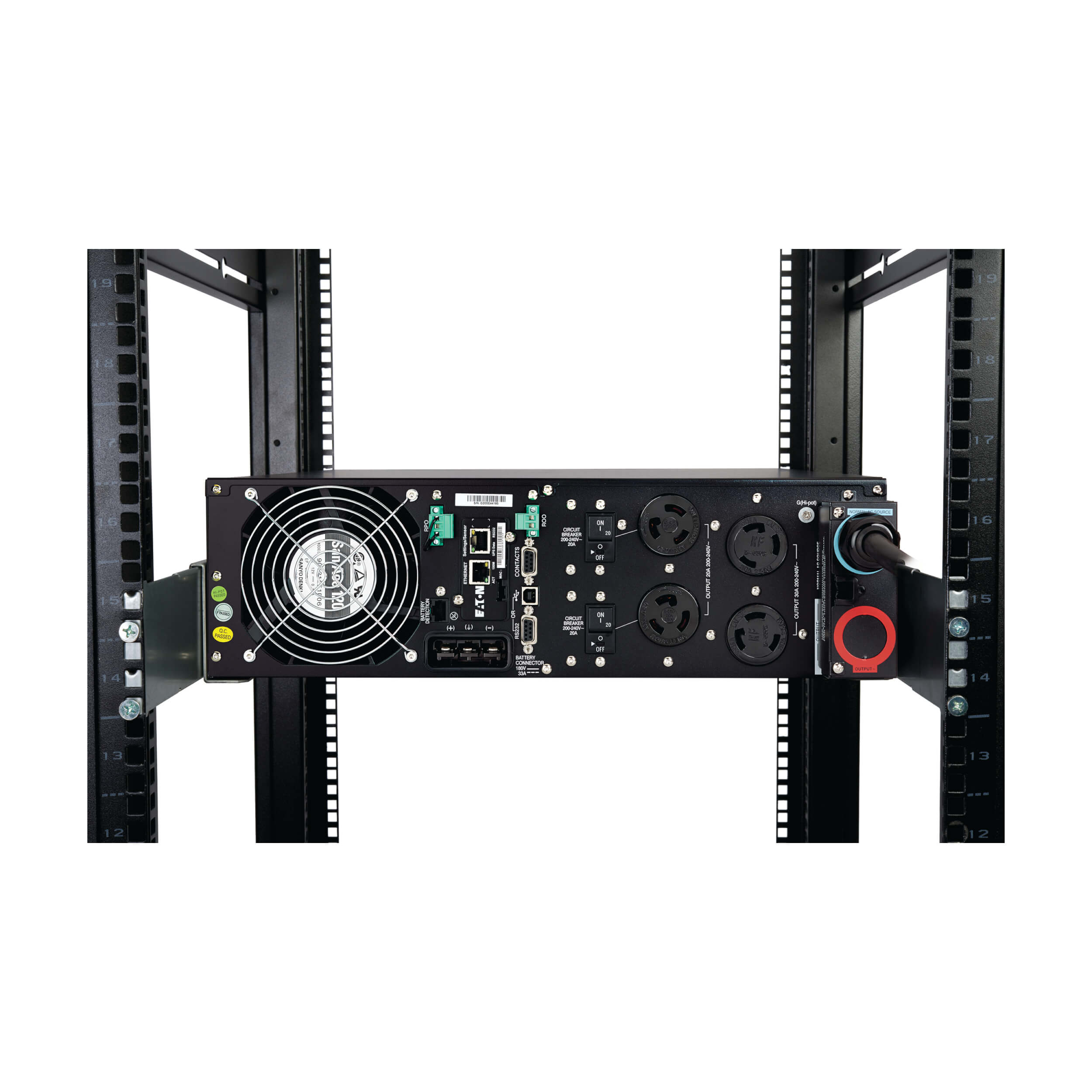 Eaton 9PX Double-Conversion UPS, 4500W, 120-240V, Hardwired, 6U | Eaton