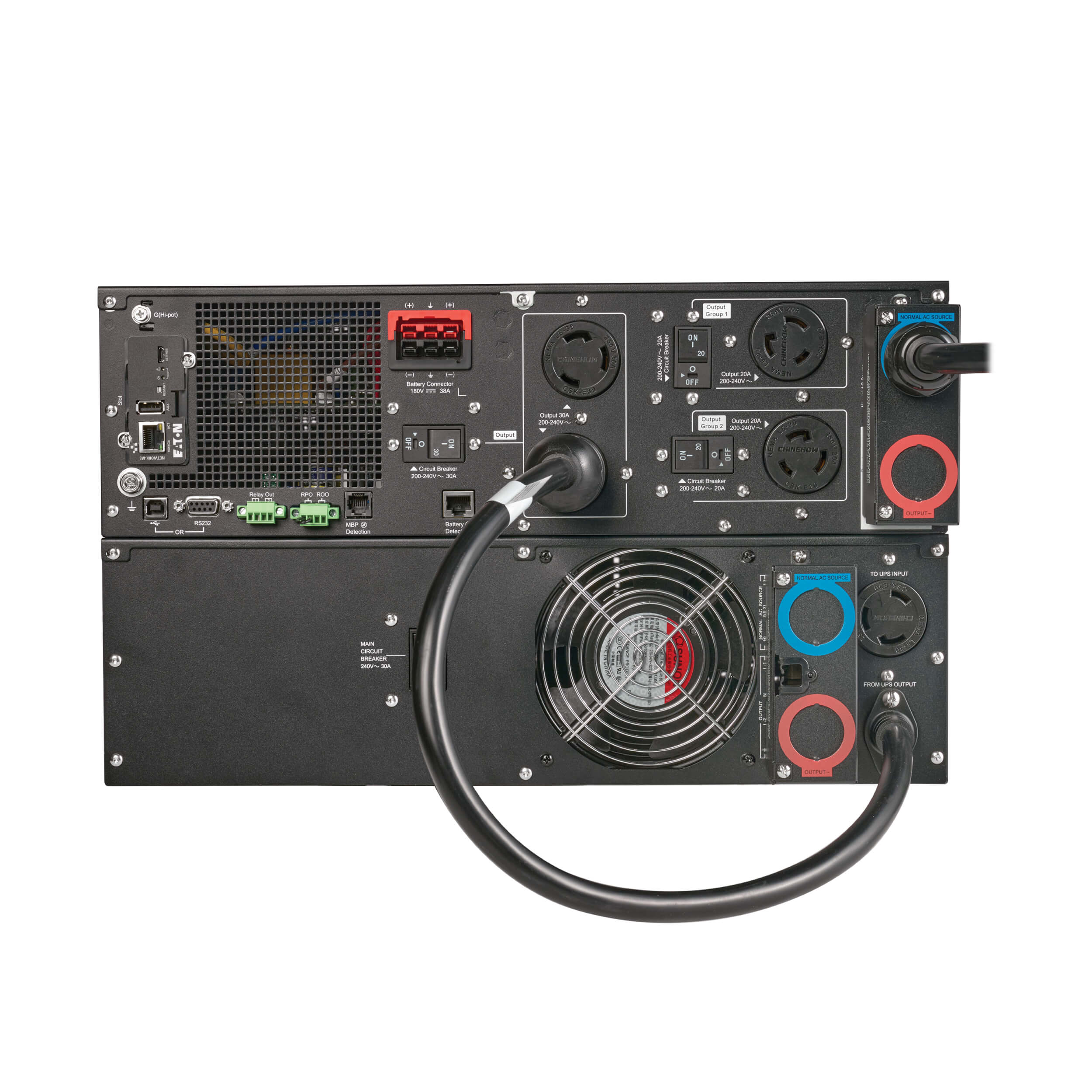 Eaton 9PXG2 Double-Conversion UPS, 5000W, 120V, 240V, Hardwired, 6U | Eaton