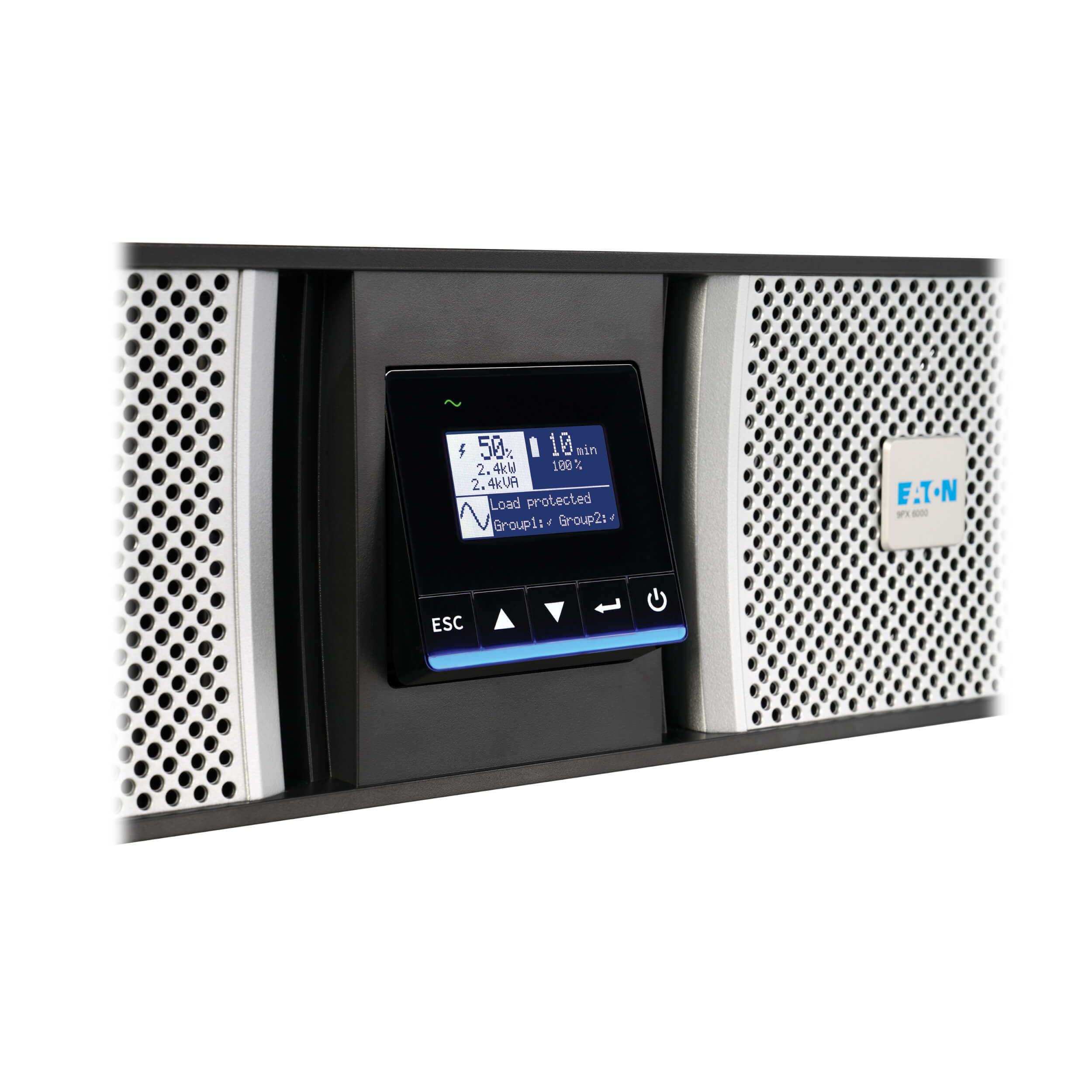 Eaton 9PXG2 Double-Conversion UPS, 5000W, 120V, 240V, Hardwired, 6U | Eaton