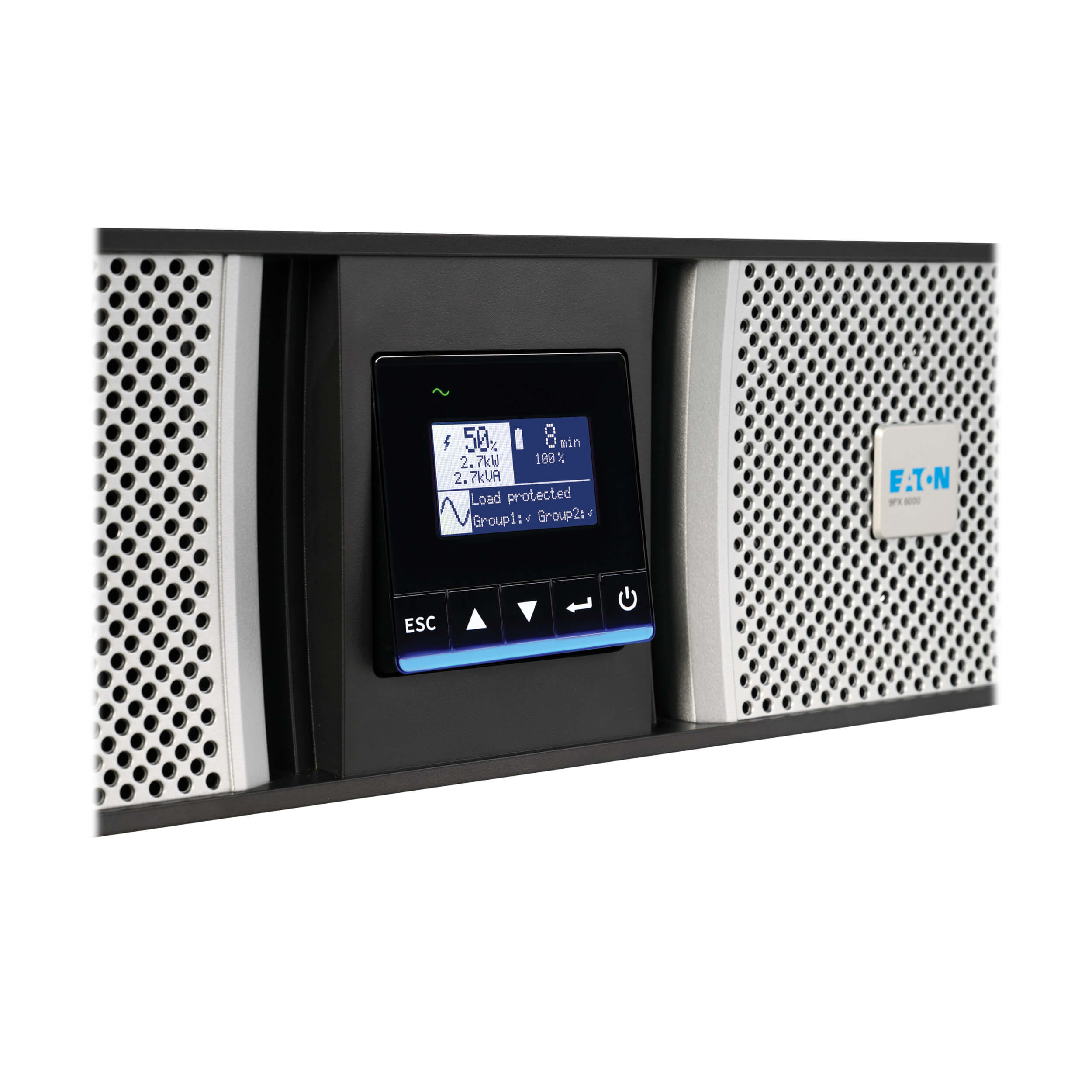 Eaton 9PXG2 Double-Conversion UPS, 5400W, 208V, 3U | Eaton