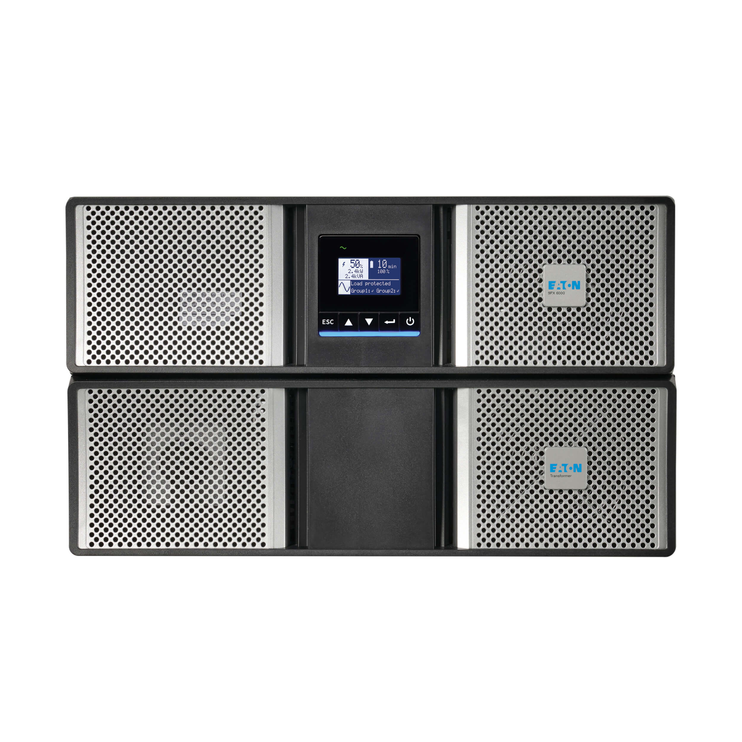 Eaton 9PXG2 Double-Conversion UPS, 5400W, Hardwired Input, 6U | Eaton