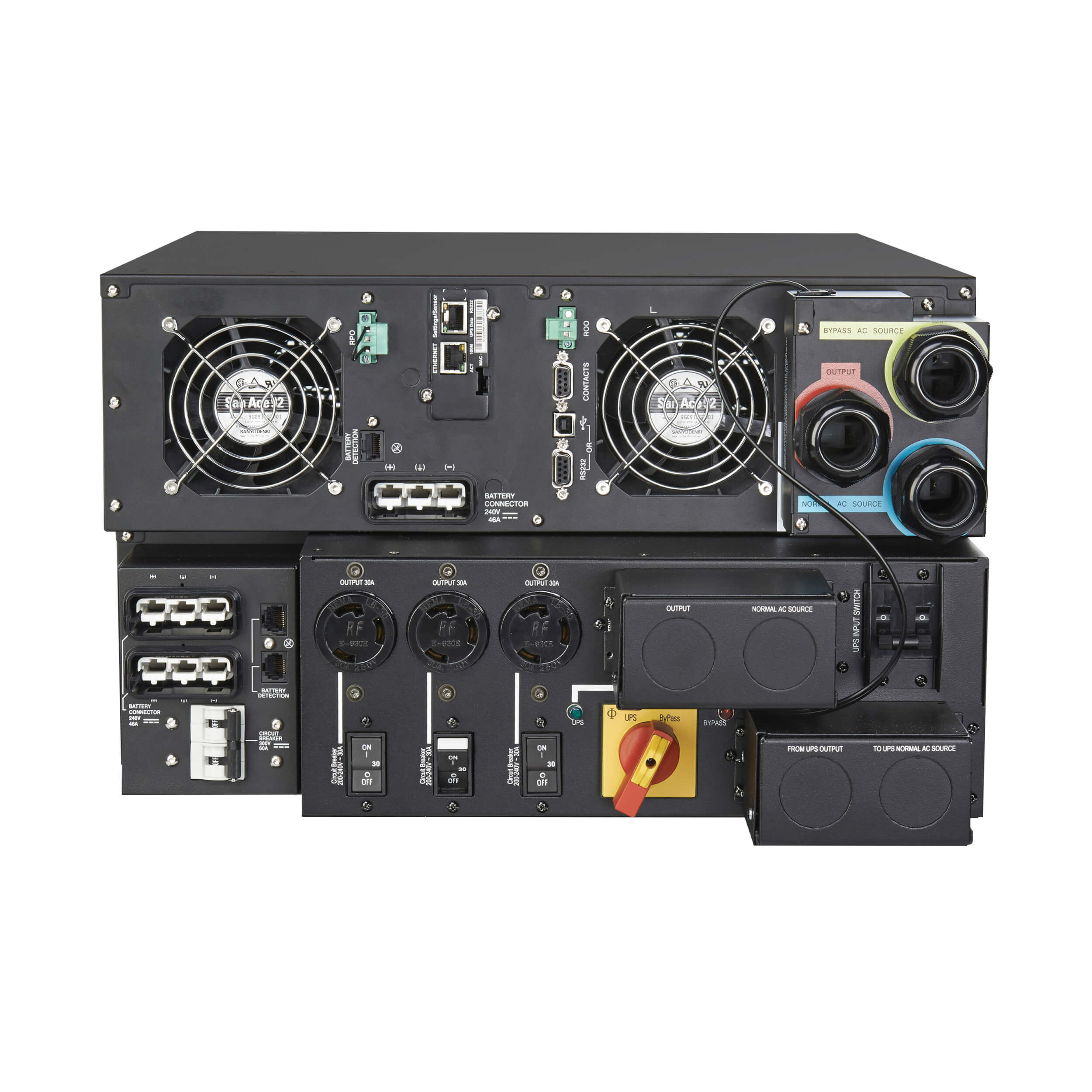 Eaton 9PX Double-Conversion UPS, 7200W, 208V, L6, Hardwired, 6U | Eaton