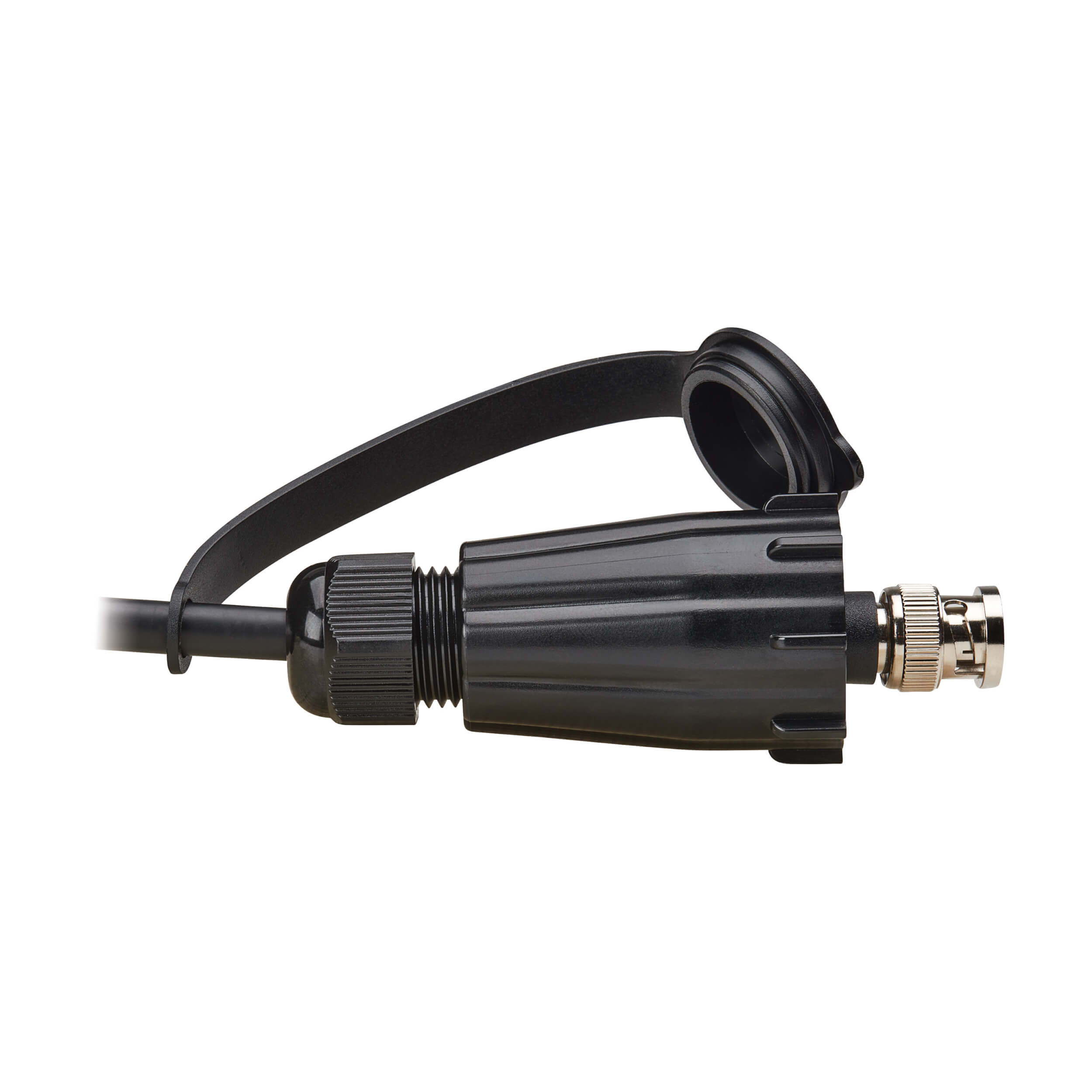 Rigid Industrial RF Coaxial Cable, BNC Connectors, 10ft, IP68 | Eaton