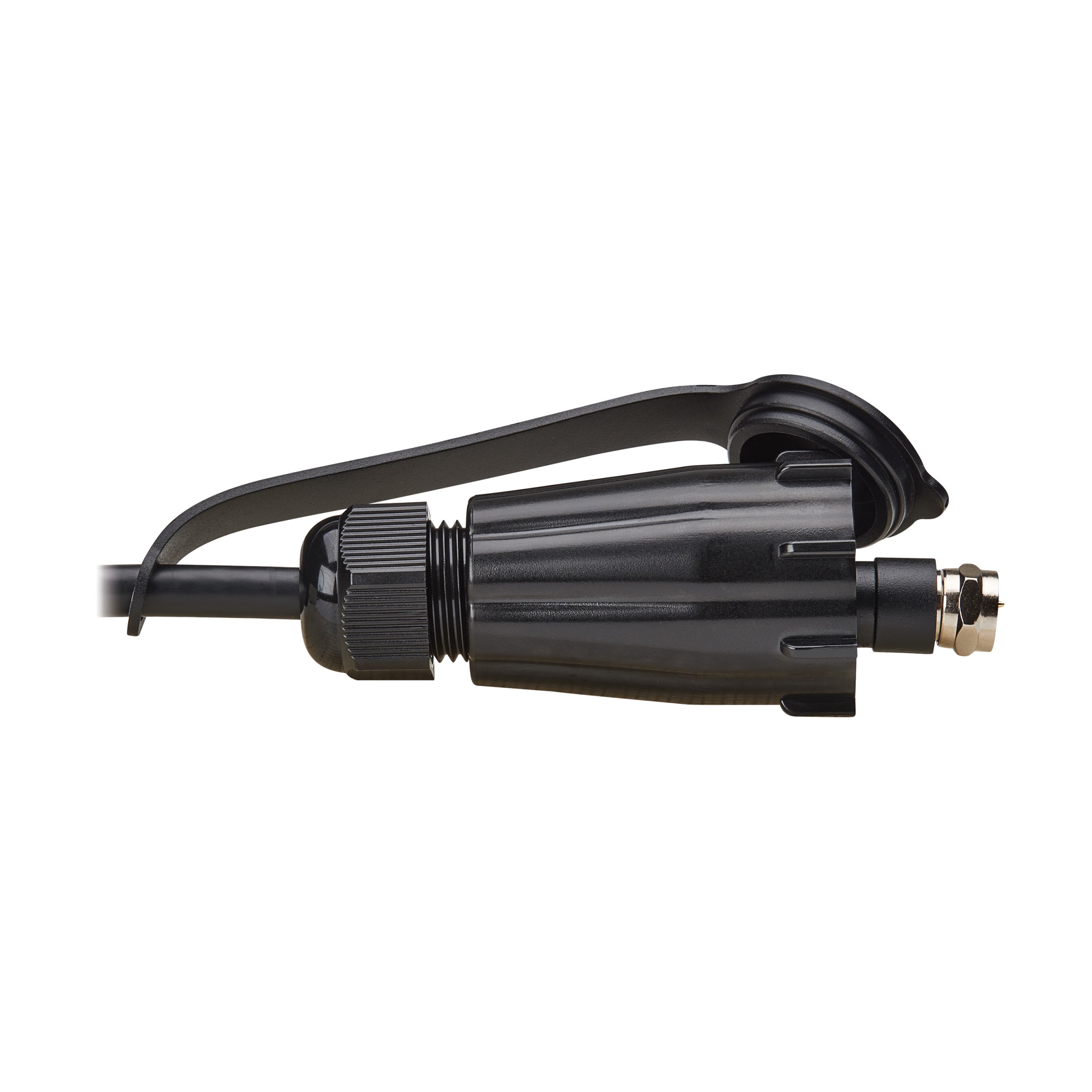 Rigid Industrial RF Coaxial Cable, F-Type Connectors, 10ft, IP68 | Eaton