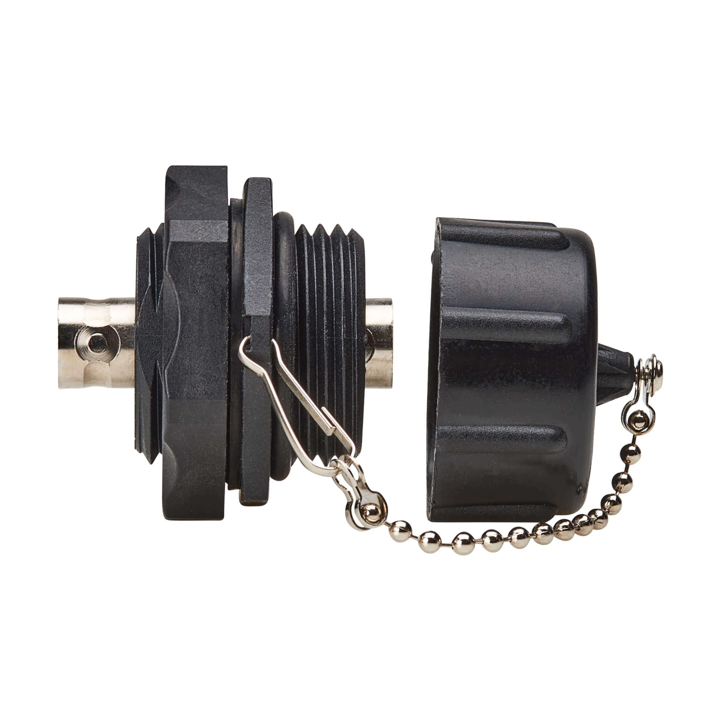 Rigid Industrial BNC Female Adapter, IP68, Black | Eaton