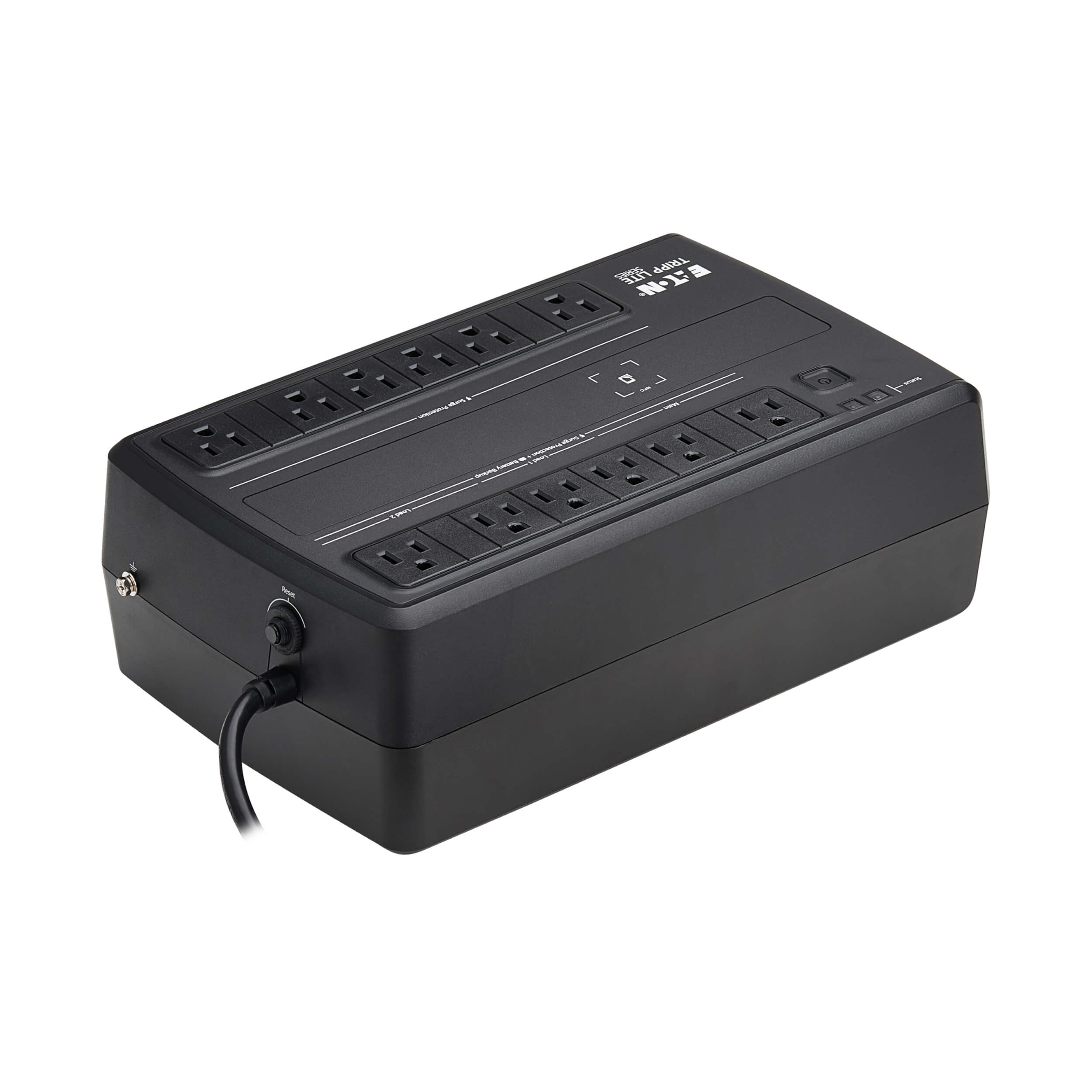 Line-Interactive UPS, 750VA 450W, 12 Outlets, 120V, Cloud-Connected | Eaton