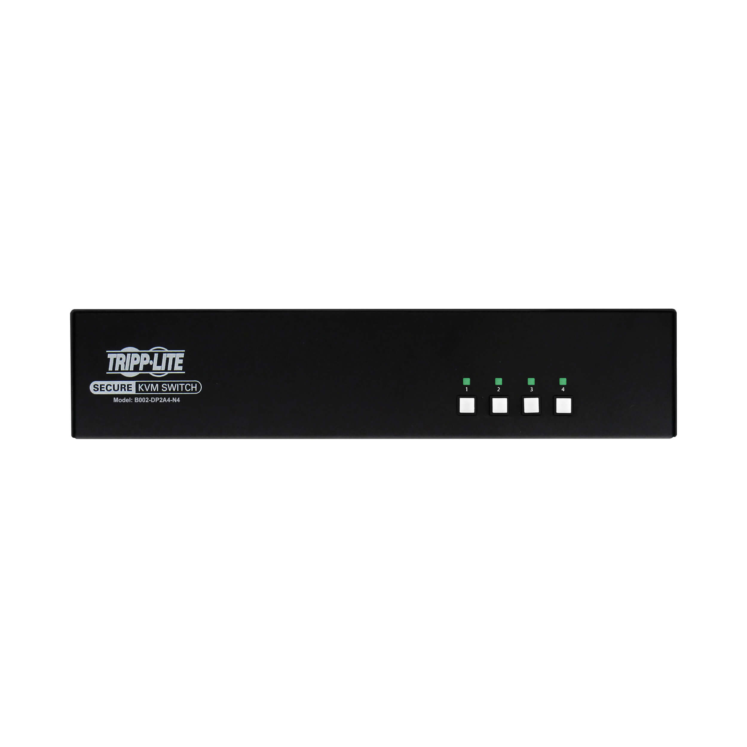 Secure KVM Switch, 4-Port, Dual Head, 4K DisplayPort , CAC, NIAP | Eaton