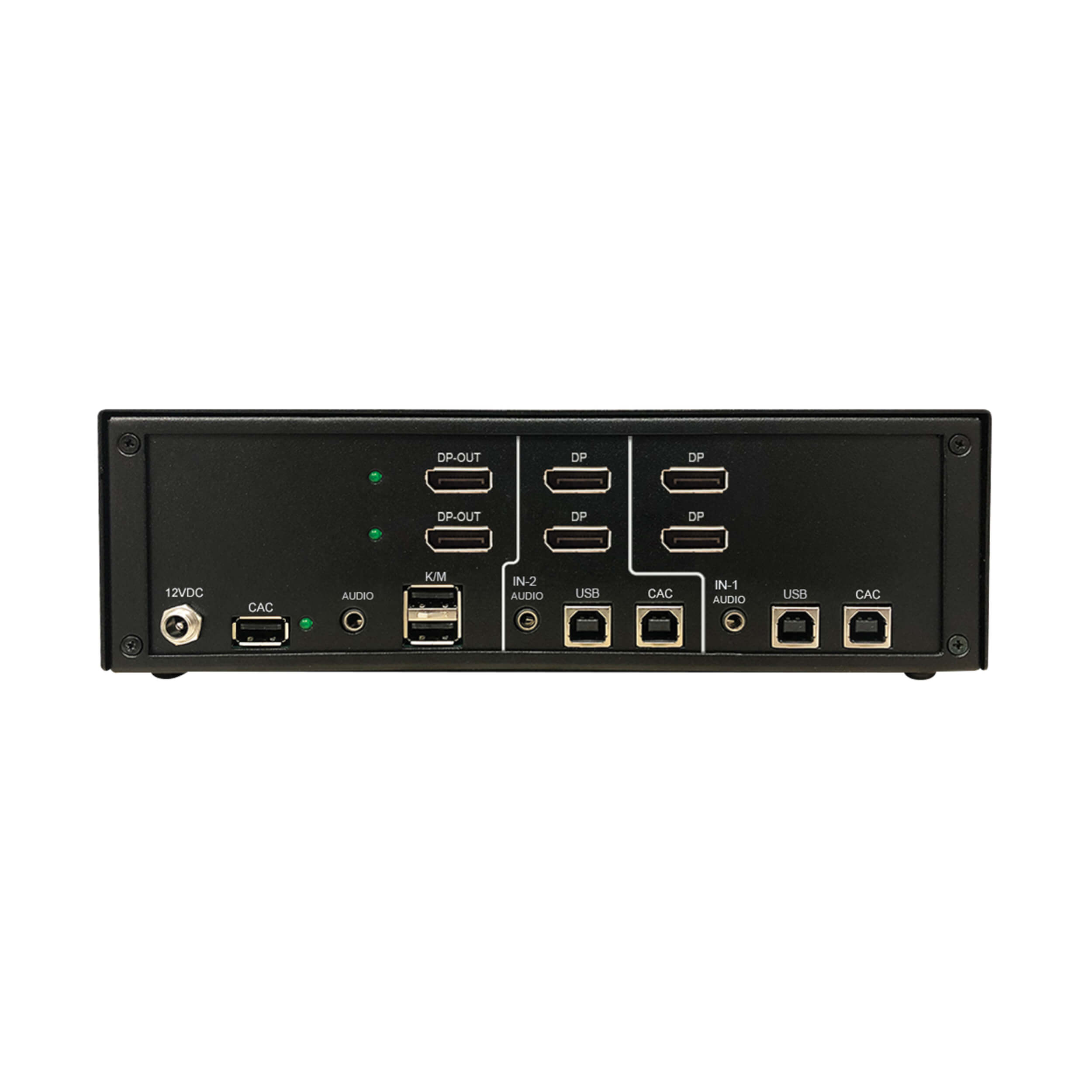 Secure KVM Switch, 2-Port, Dual Head, 4K DisplayPort, CAC, NIAP | Eaton