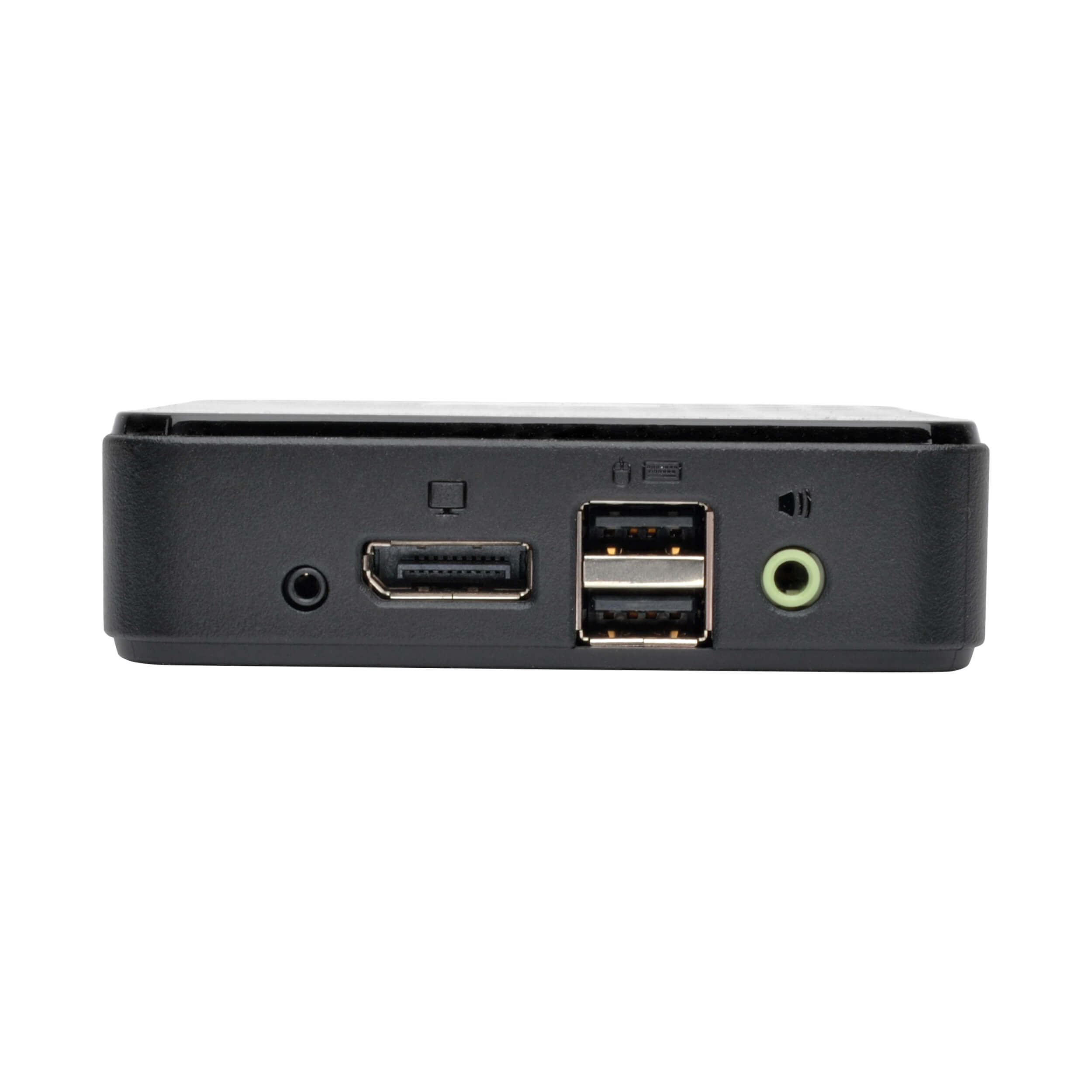 2-Port DisplayPort KVM Switch 4K 60 Hz with Audio, Cables and USB ...