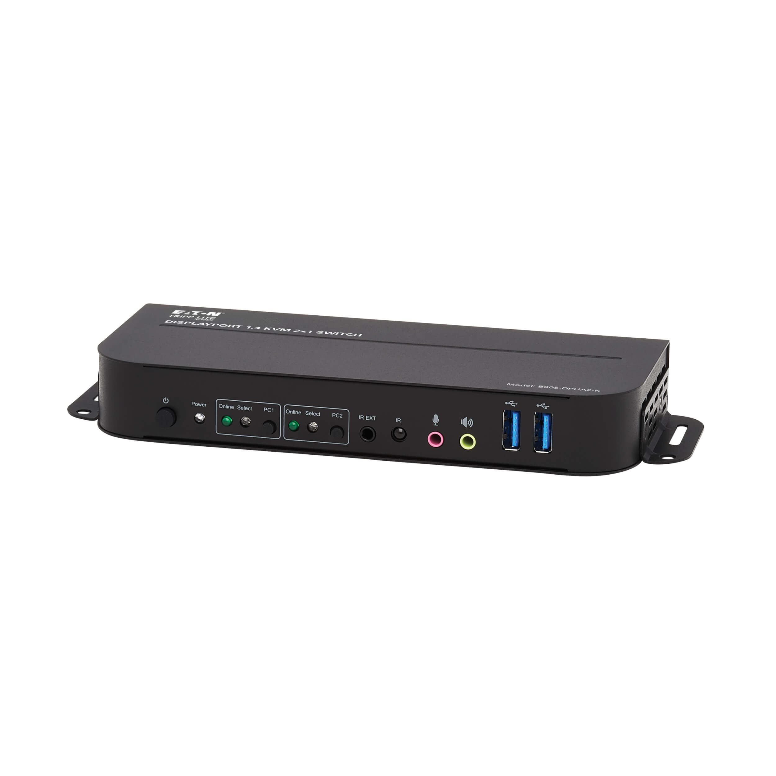 2-Port DisplayPort USB KVM Switch - 4K 60 Hz, HDR | Eaton