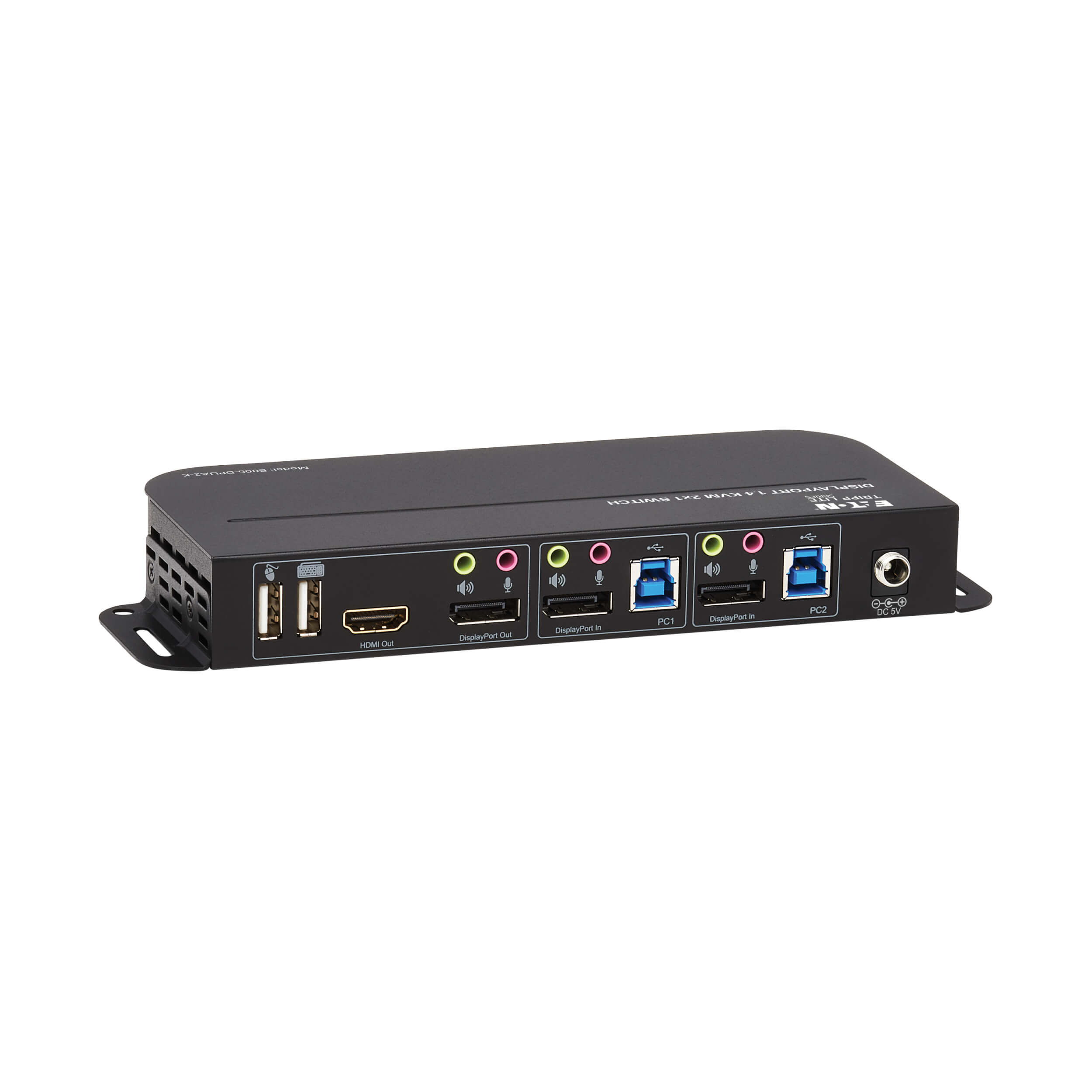 2-Port DisplayPort USB KVM Switch - 4K 60 Hz, HDR | Eaton