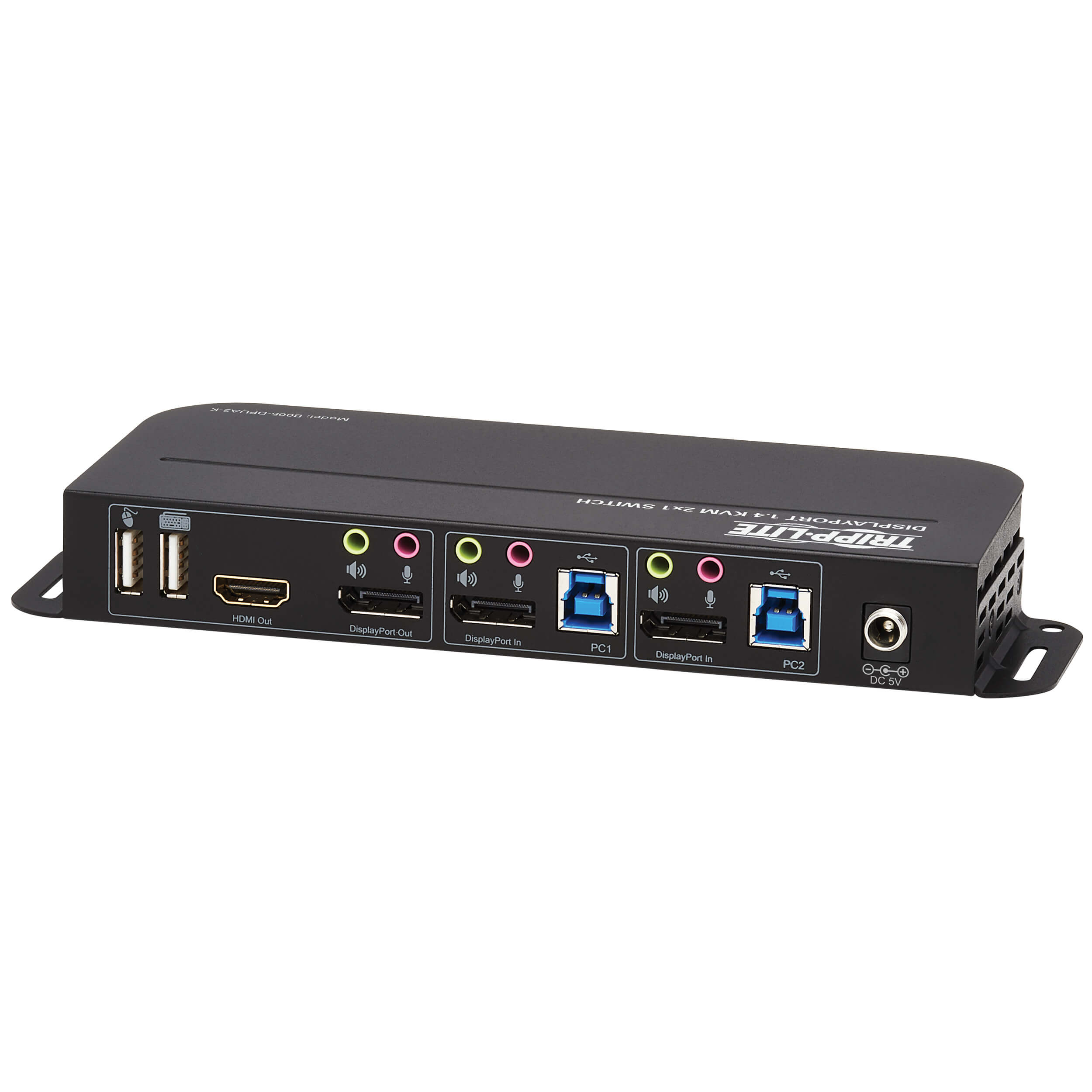 2-Port DisplayPort USB KVM Switch - 4K 60 Hz, HDR | Eaton