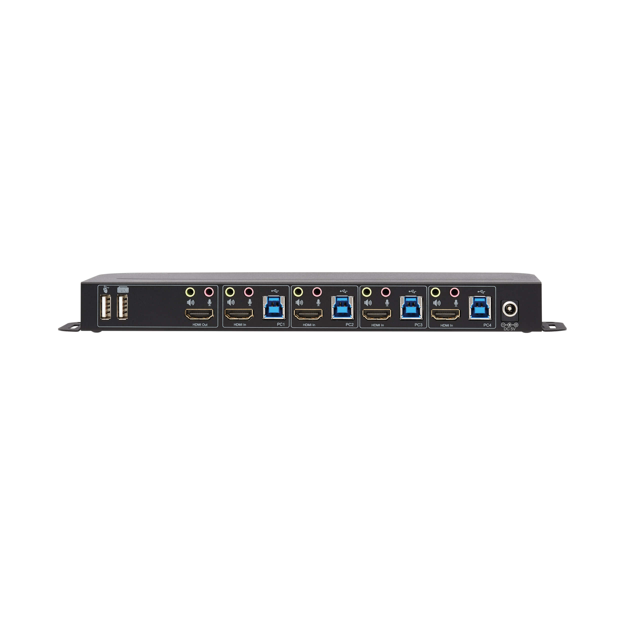 4-Port HDMI USB KVM Switch - 4K 60 Hz, HDR | Eaton