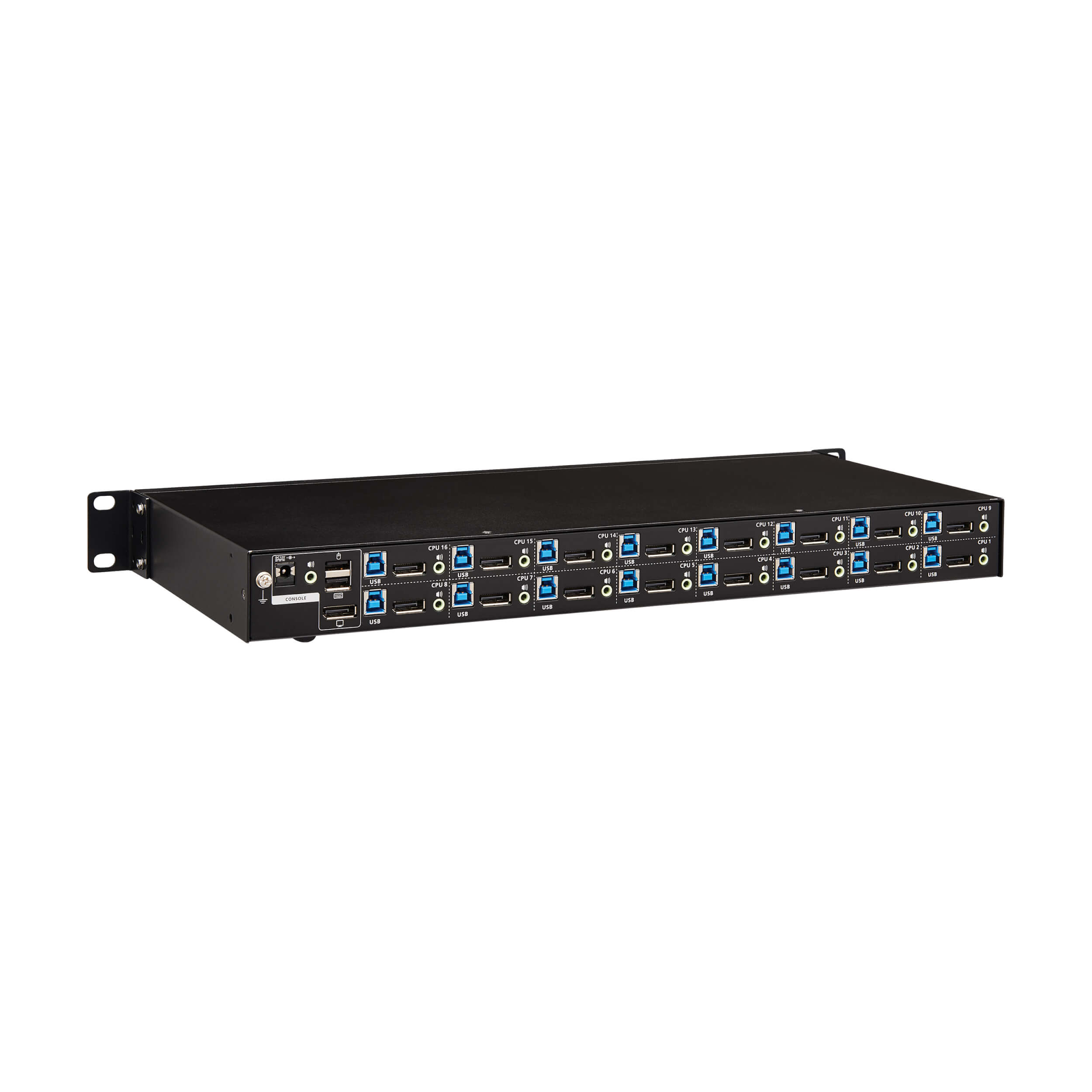 16-Port Rack Mount DP/USB KVM Switch, 1U | Eaton