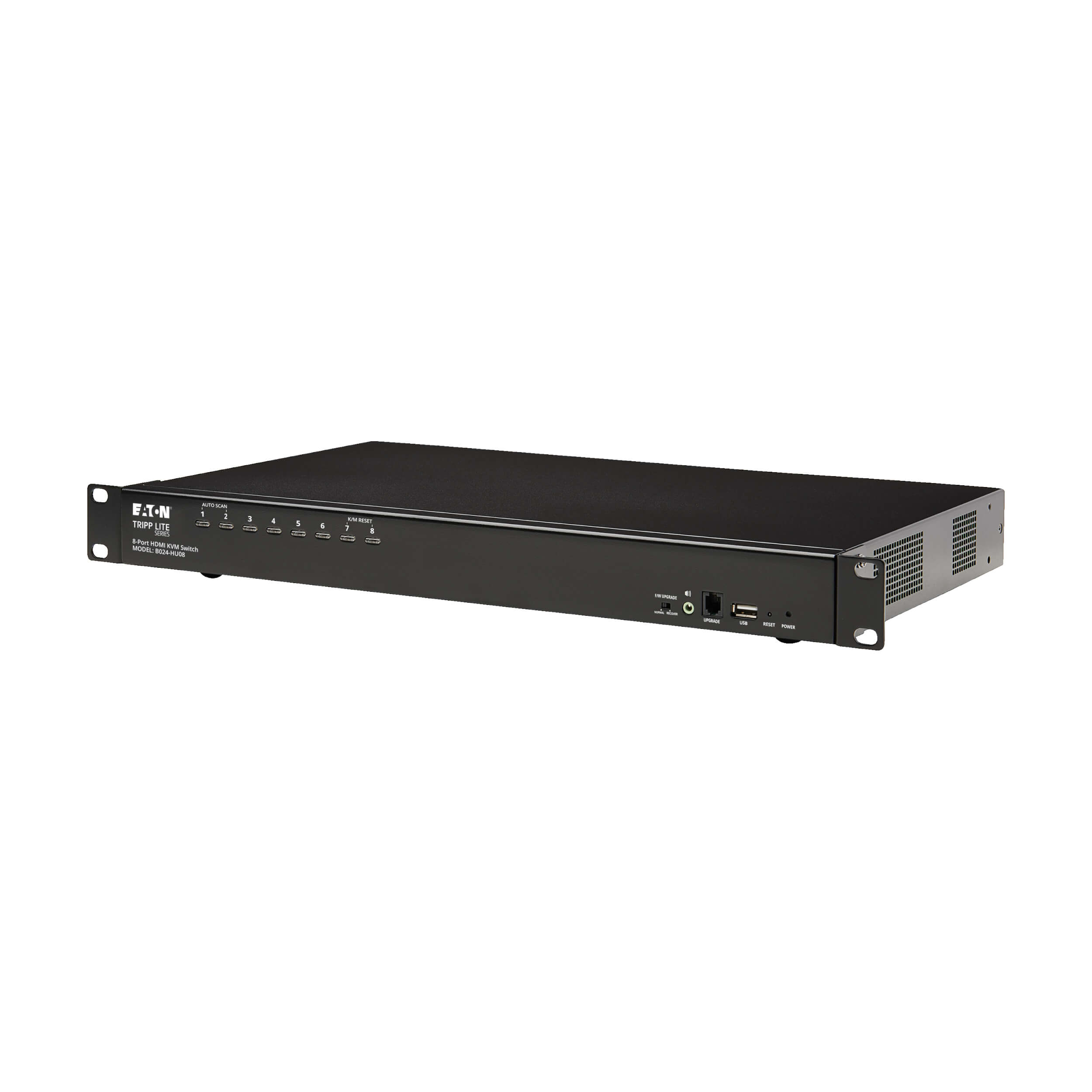 8-Port Rack Mount HDMI/USB KVM Switch, 1U | Eaton