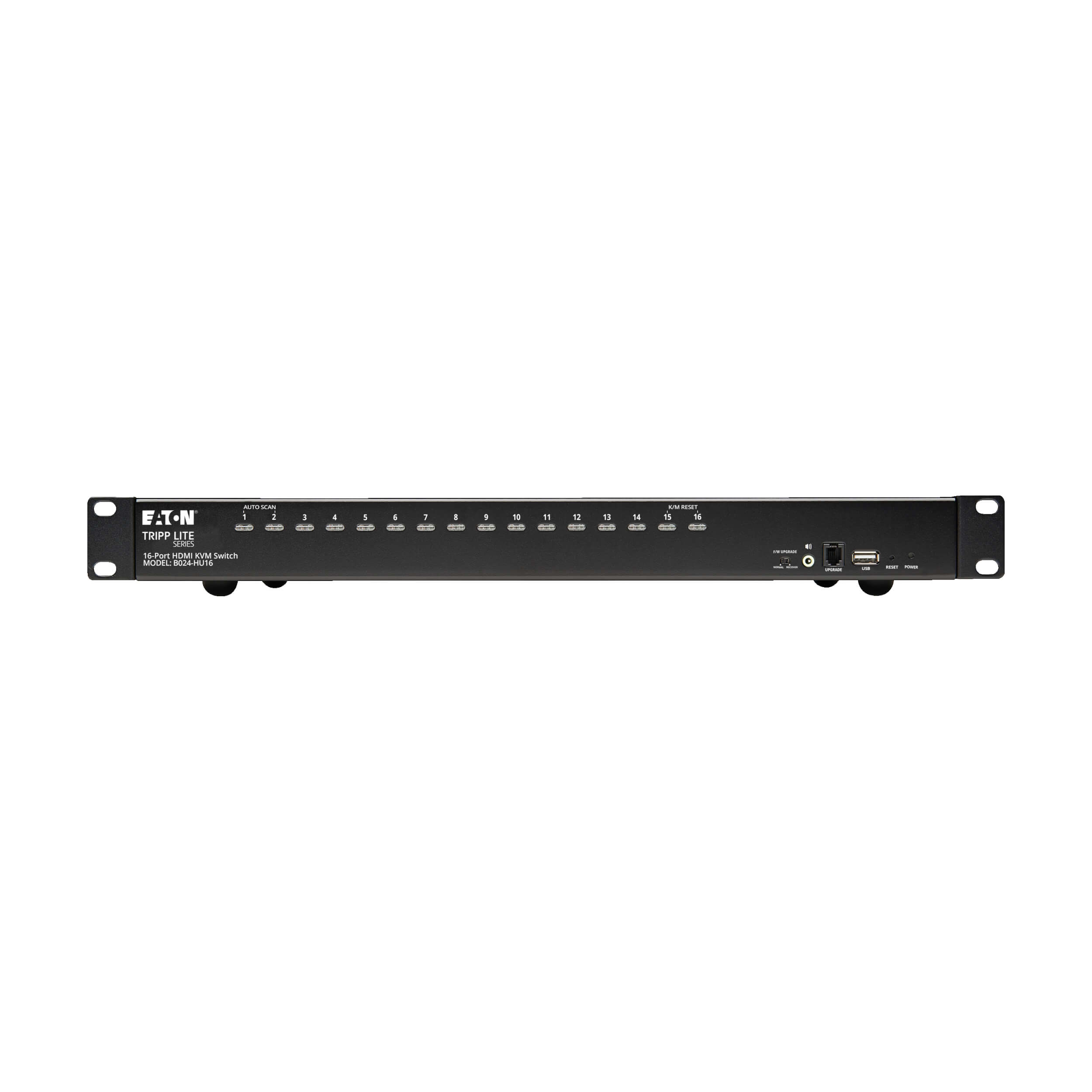 16-Port Rack Mount HDMI/USB KVM Switch, 1U | Eaton