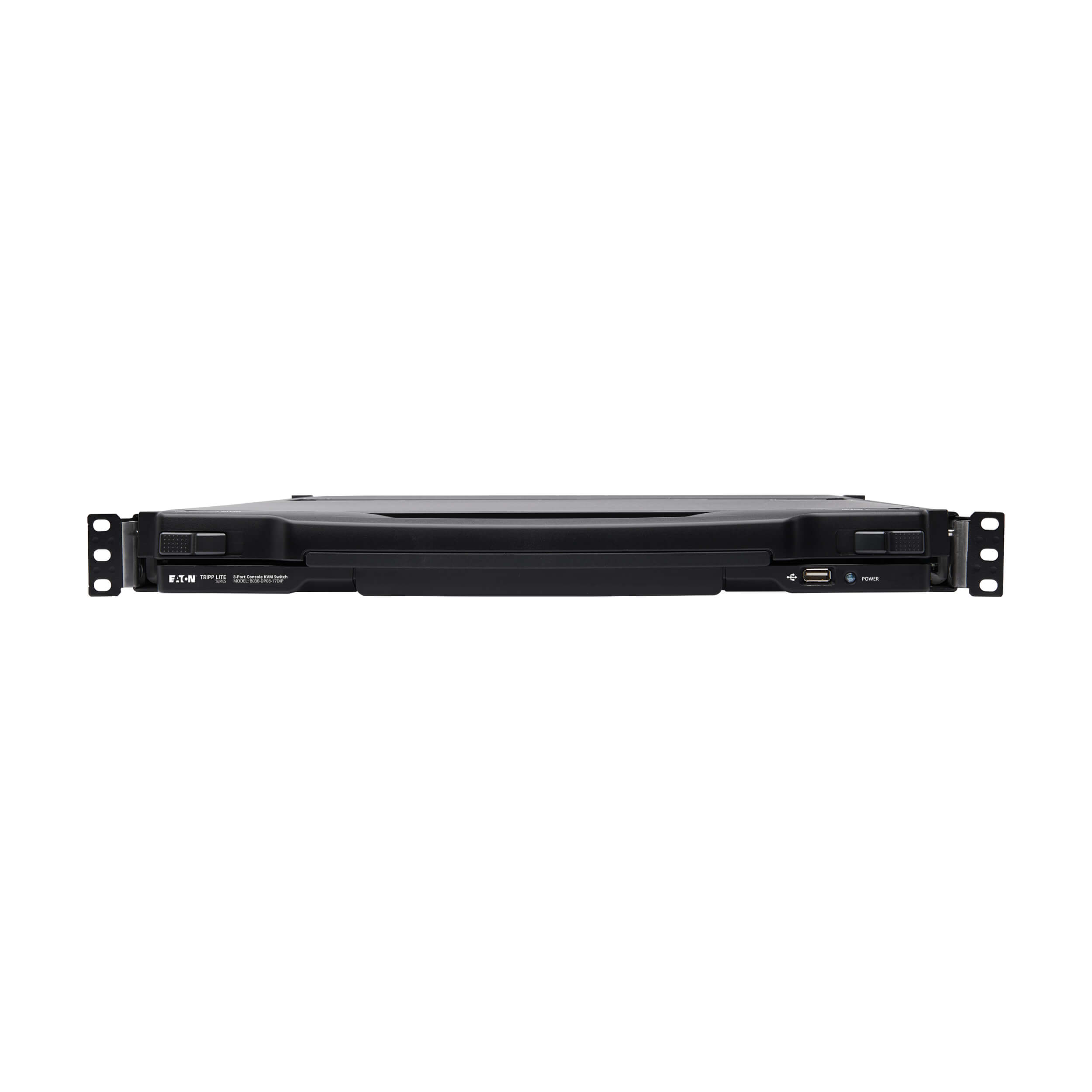 8-Port KVM Switch, 17 in. LCD, DisplayPort, IP Remote Access, 1U | Eaton