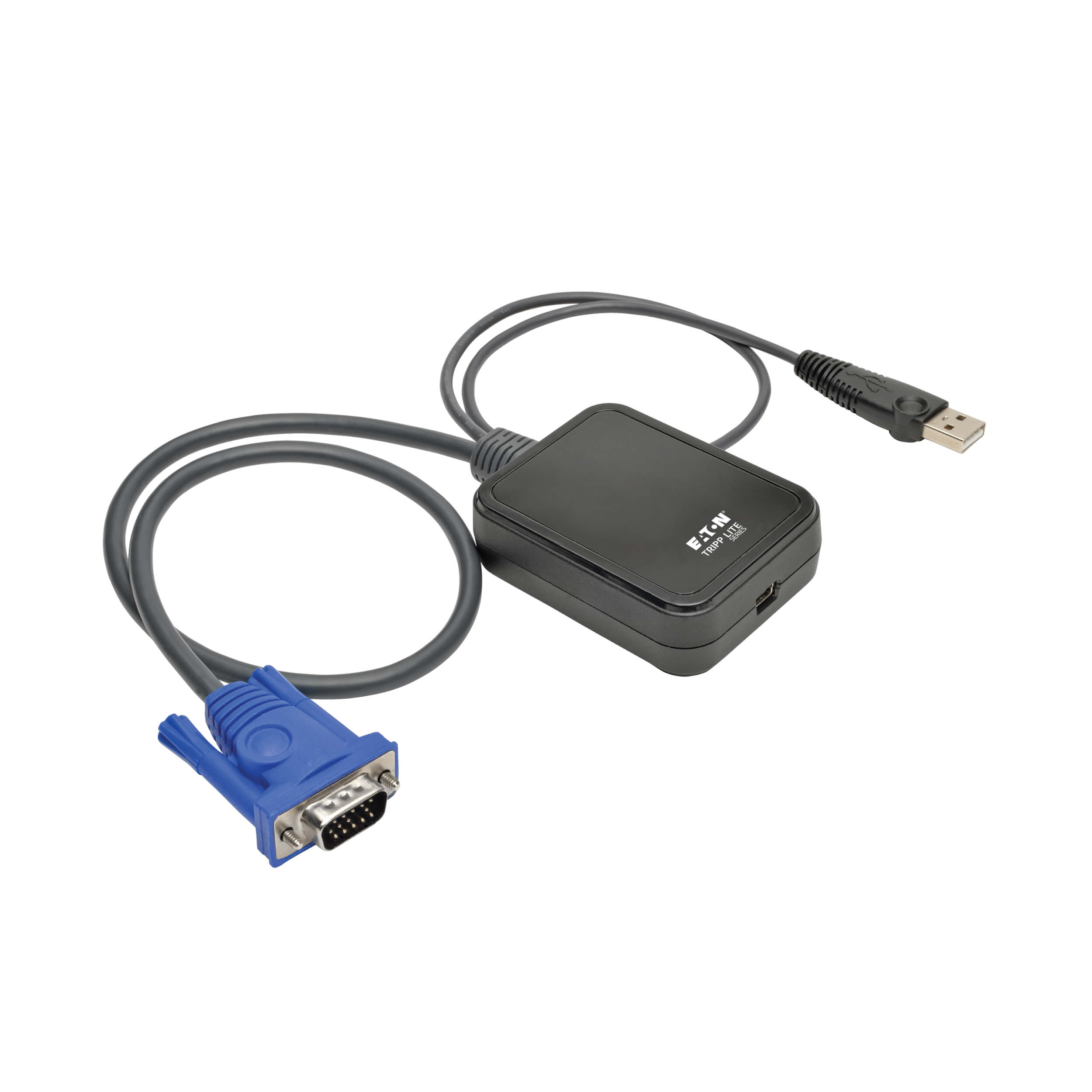 KVM Console to USB 2.0 Crash Cart Adapter with File Transfer, Video ...