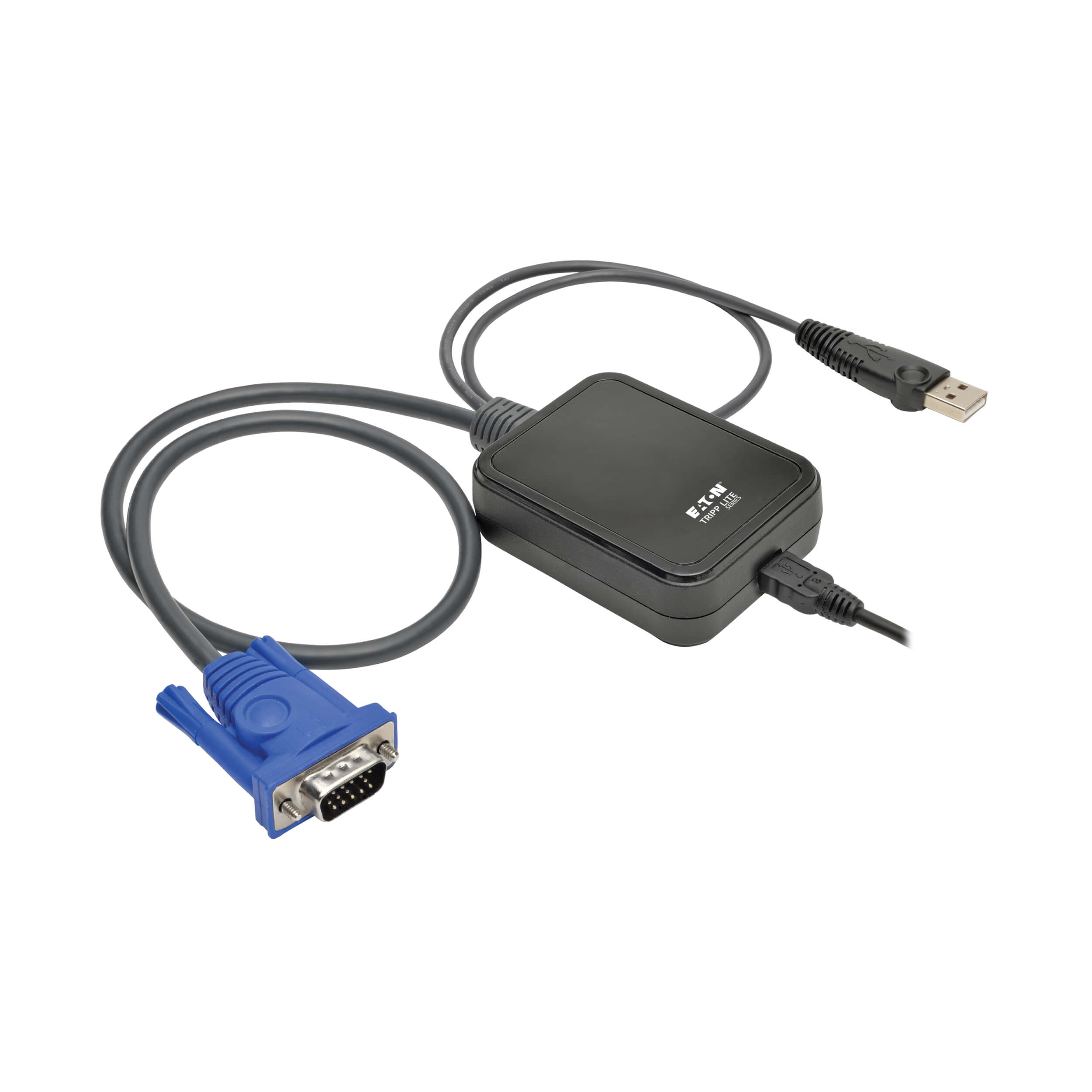 KVM Console to USB 2.0 Crash Cart Adapter with File Transfer, Video ...