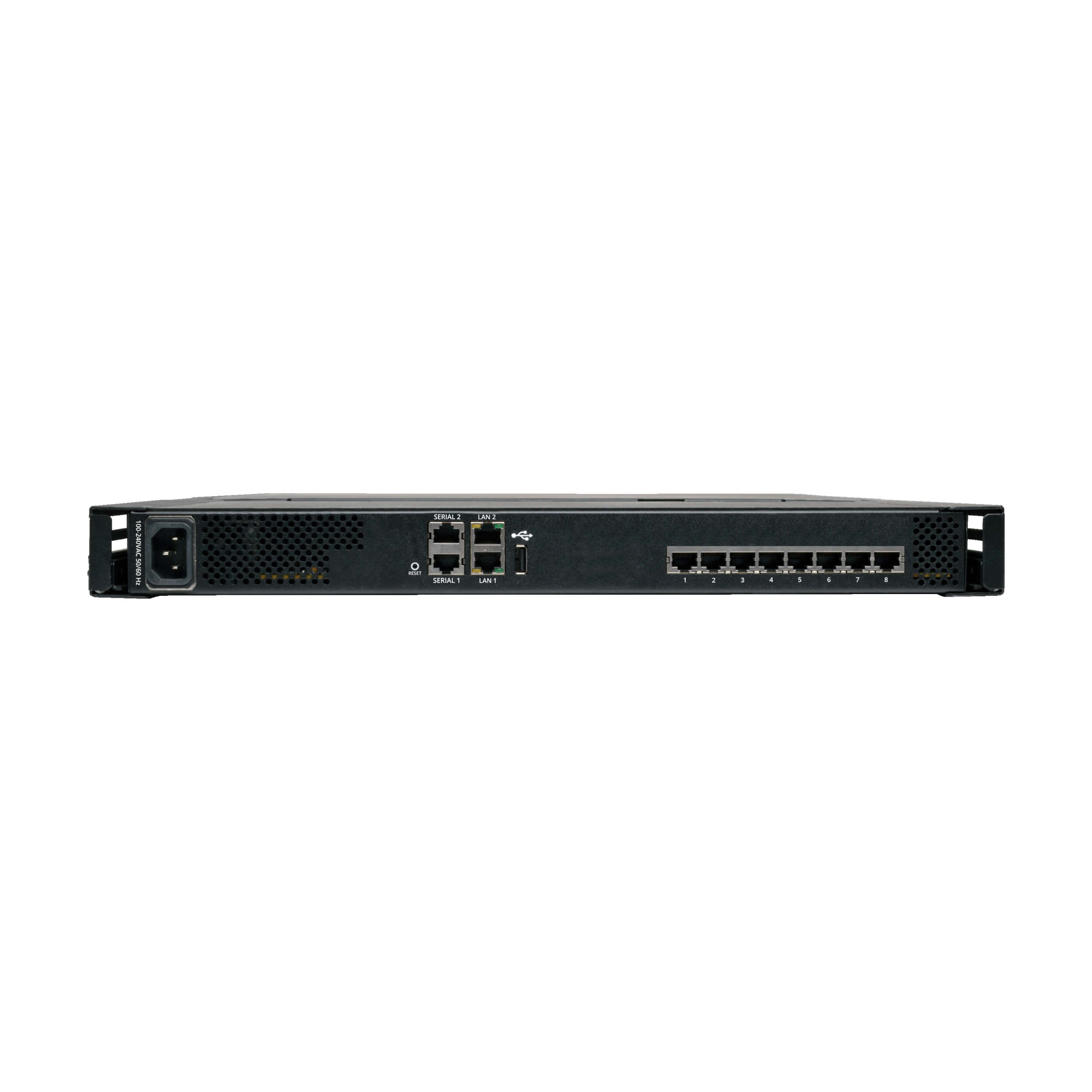 NetCommander 8-Port Cat5 KVM over IP Switch - 19 in. LCD, 1 Remote + 1 ...