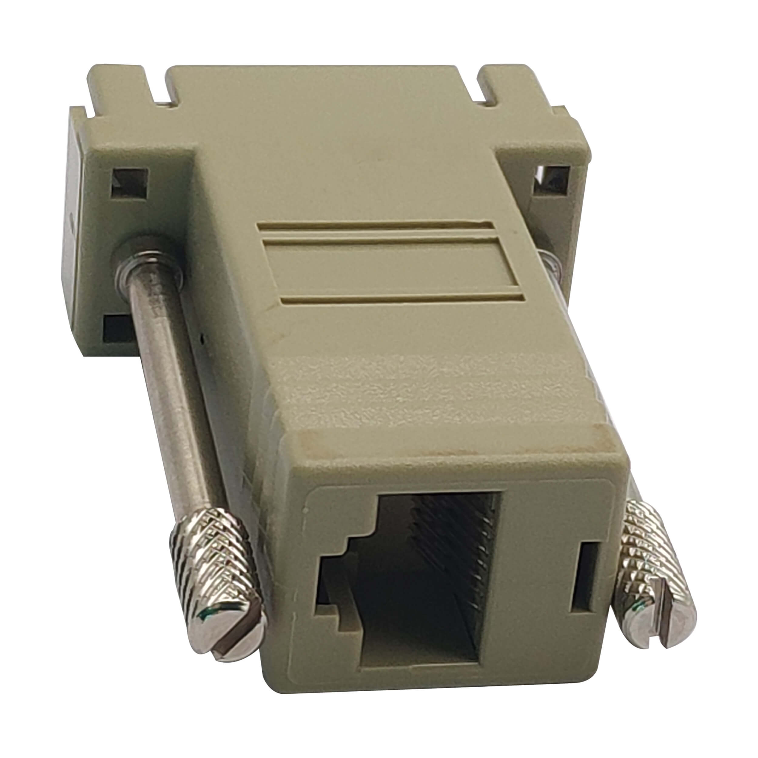 Modular Serial Adapter Straight-Through Wiring (DB9 F to RJ45 F) | Eaton