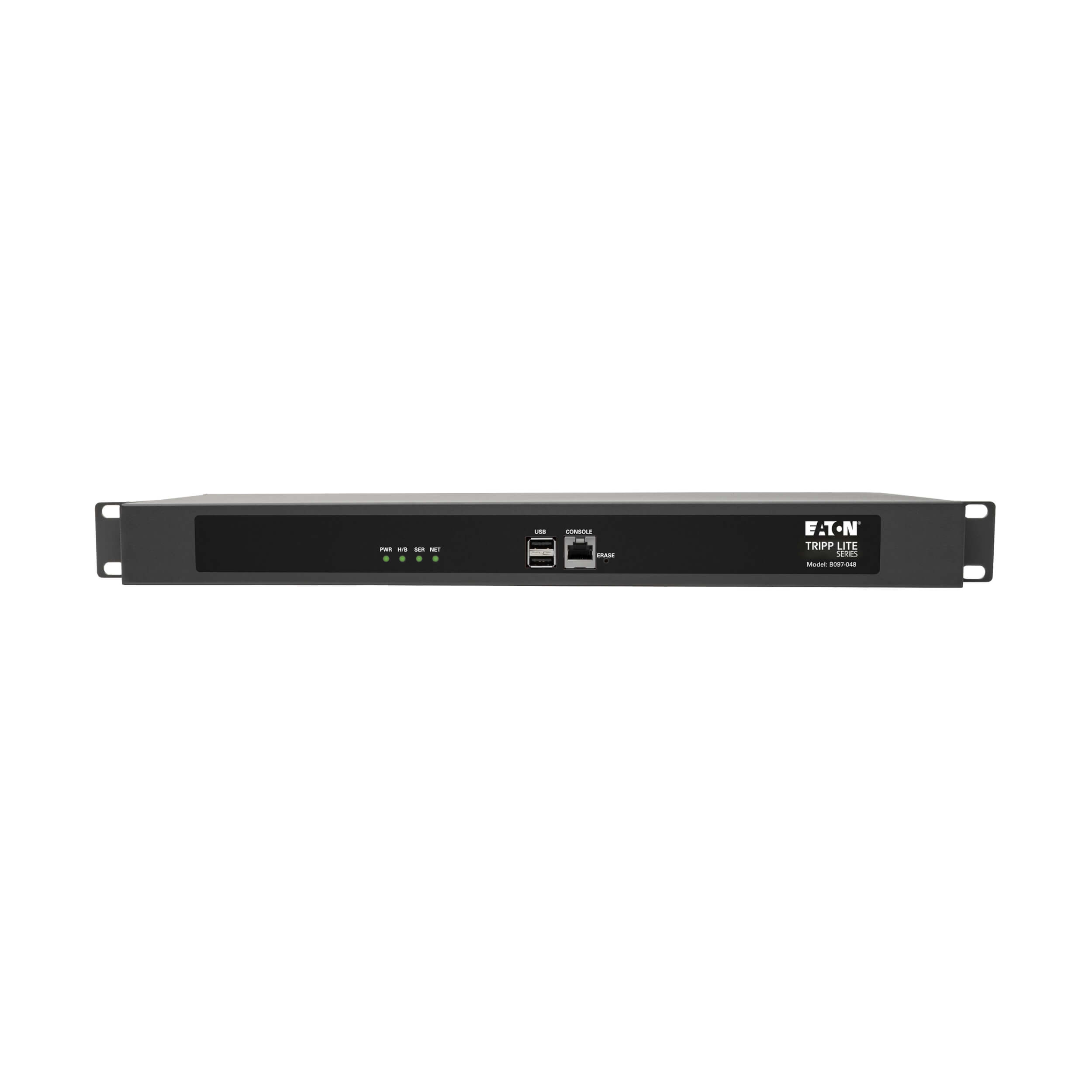 48 Port Serial Console Server, USB Ports (2), 1U, TAA | Eaton