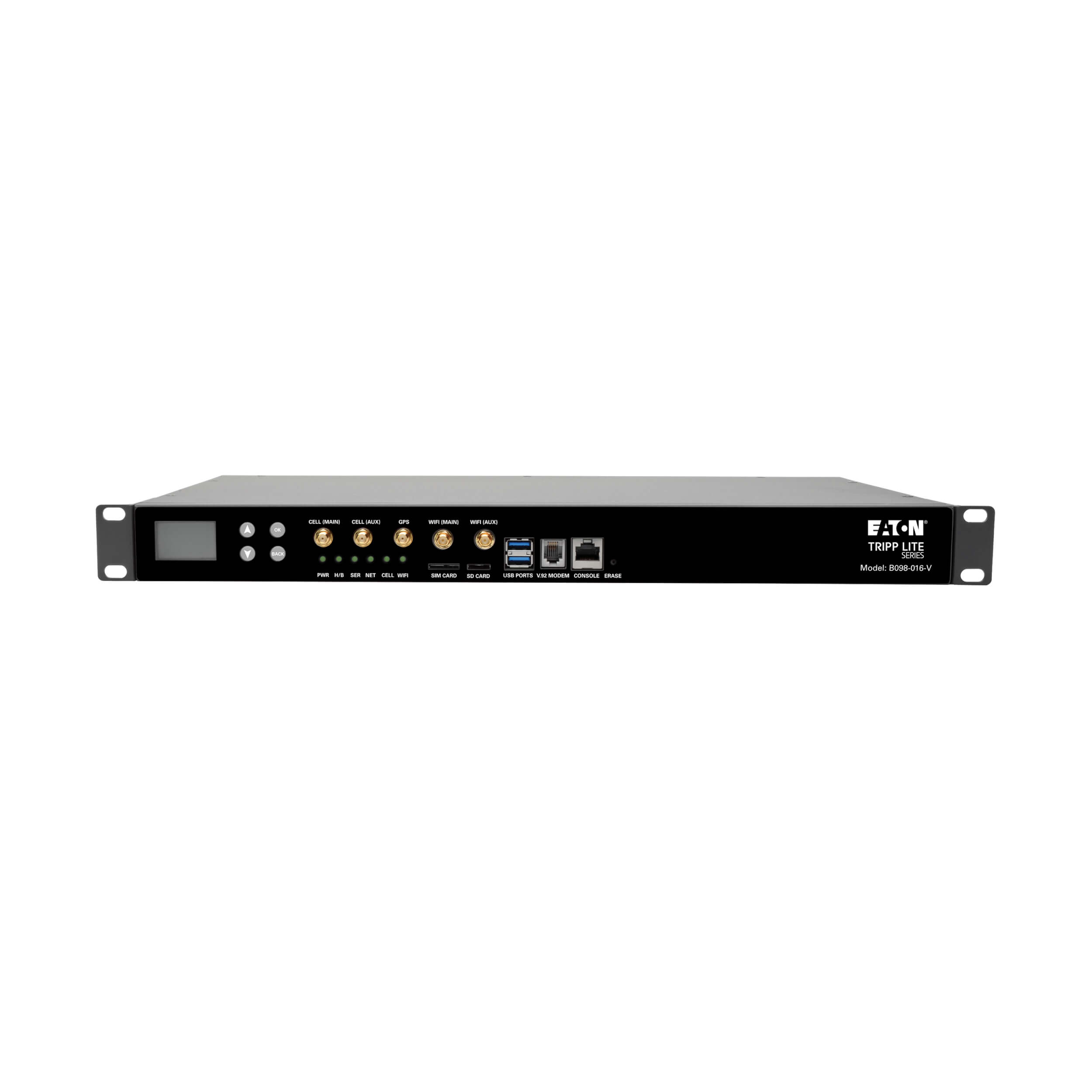 16 Port Serial Console Server, USB Ports (2), 4G LTE, TAA | Eaton