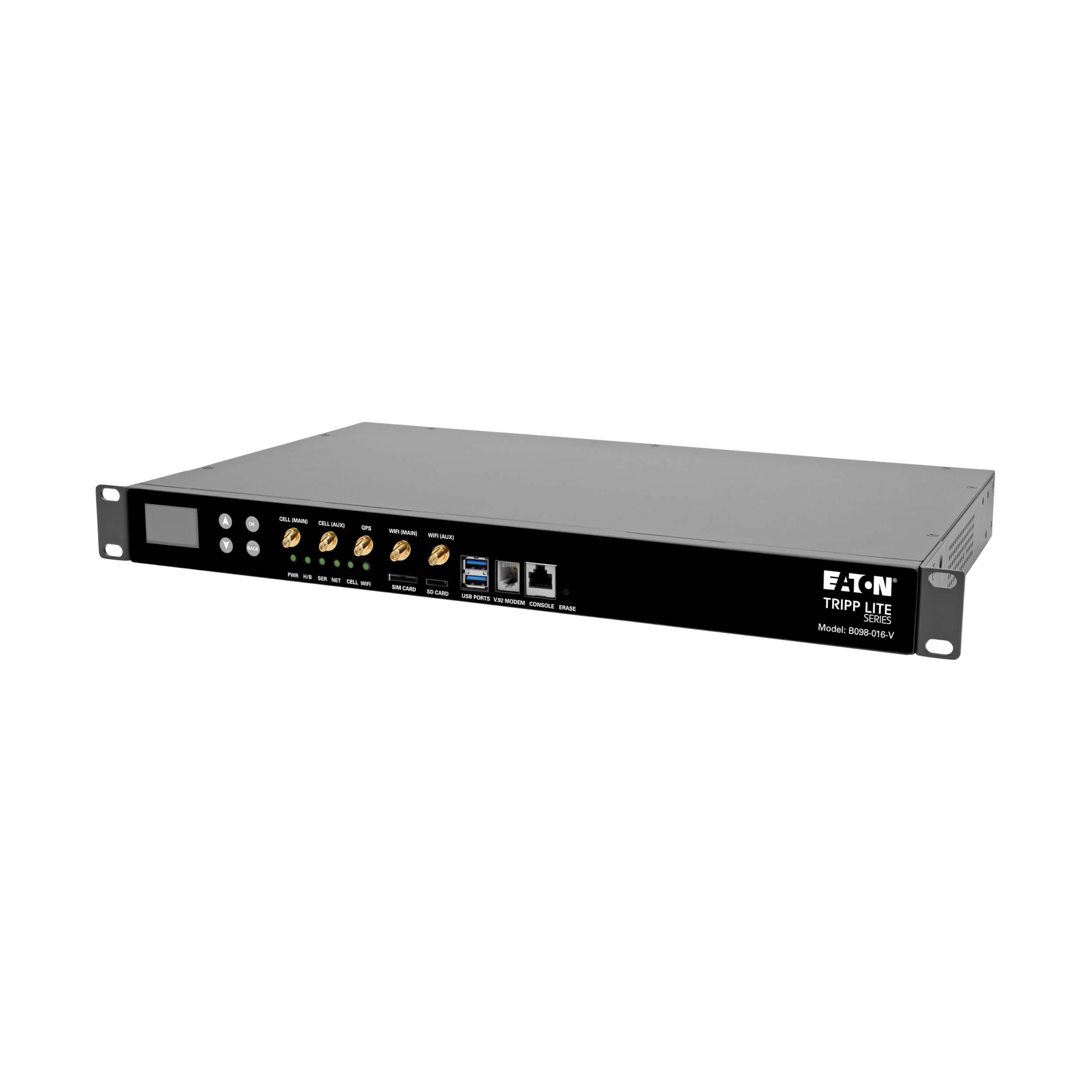 16 Port Serial Console Server, USB Ports (2), 4G LTE, TAA | Eaton