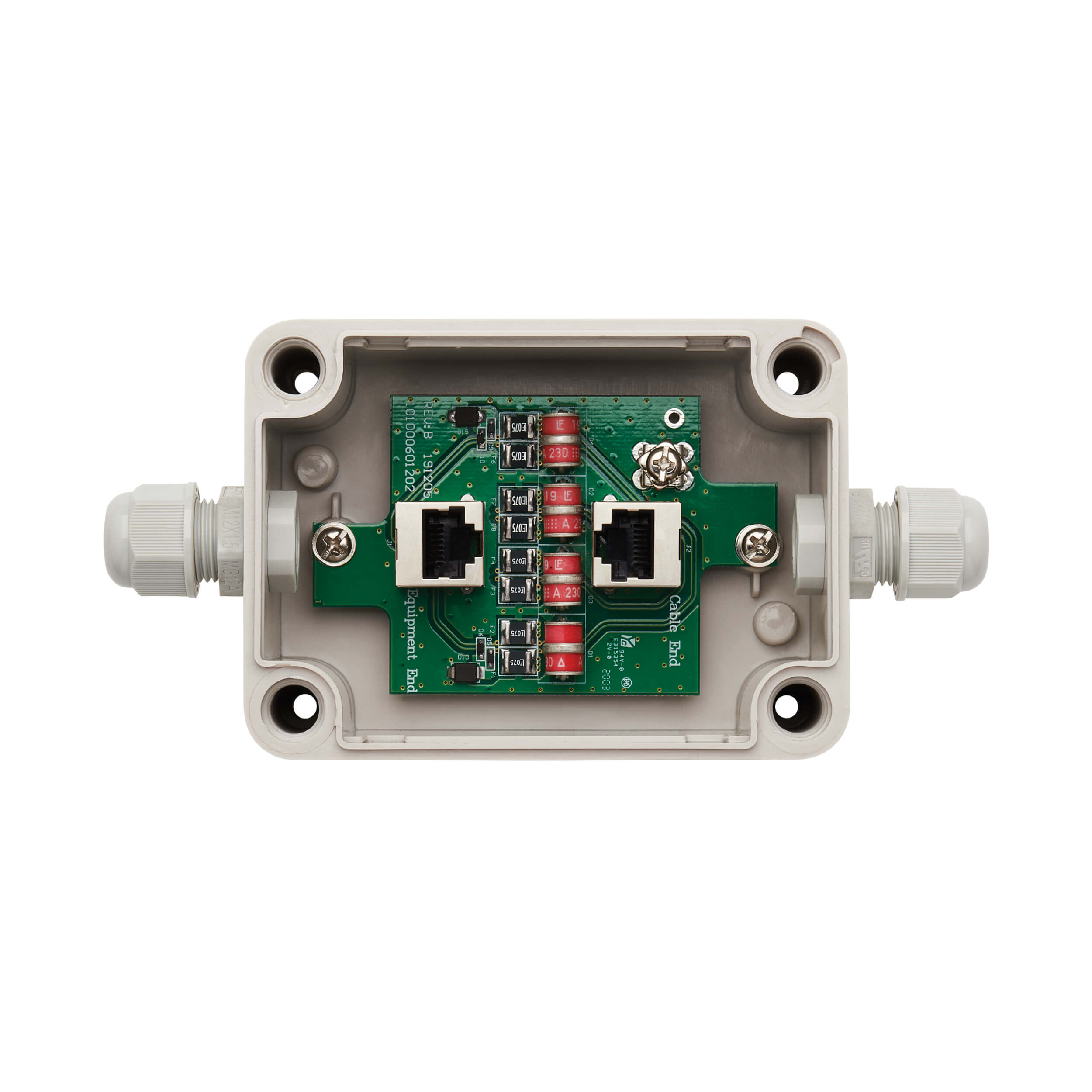 Outdoor Ethernet Surge Protector, PoE, IP66, Cat5/Cat6 | Eaton