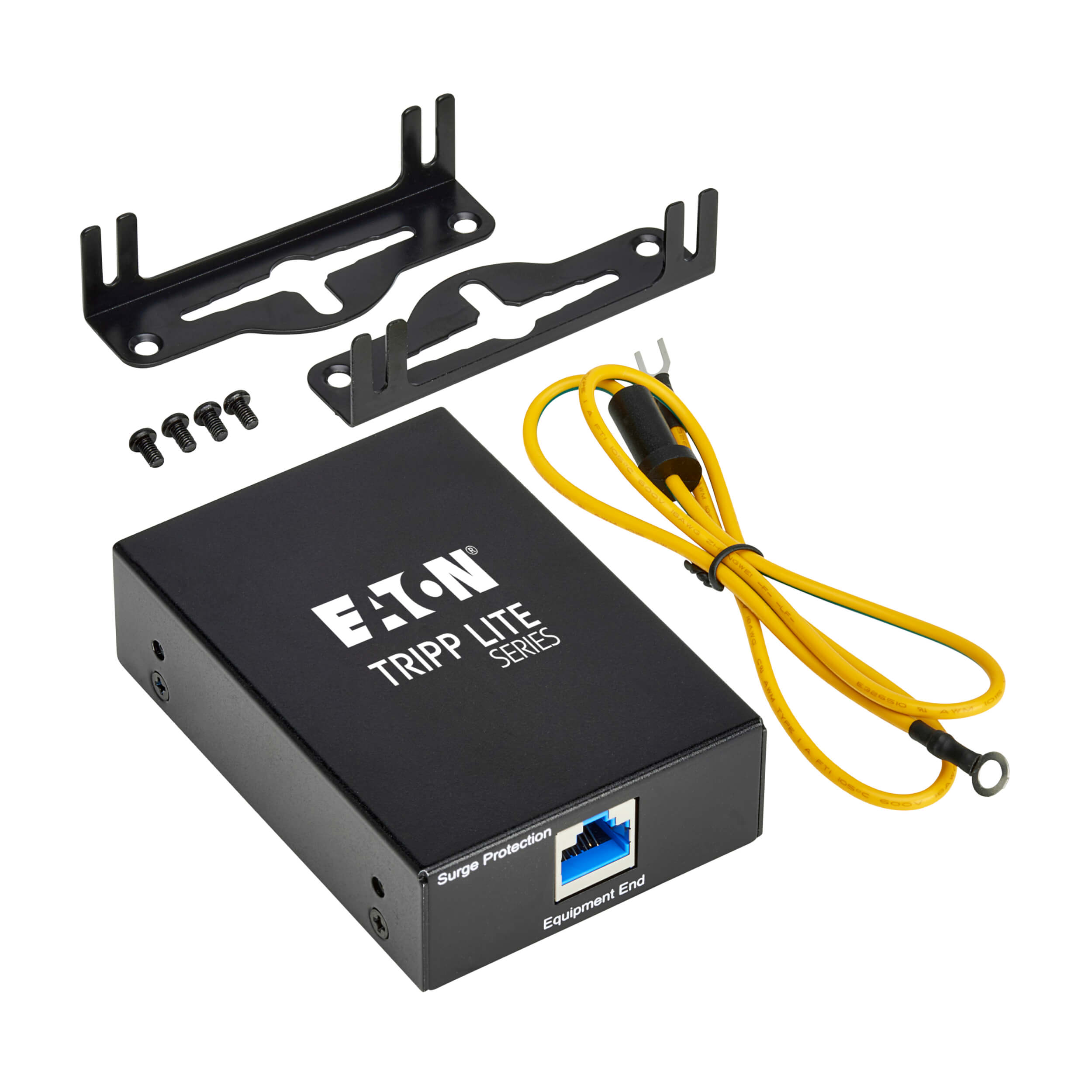 In-line Ethernet PoE Surge Protector 1 Gbps, IEC, TAA | Eaton