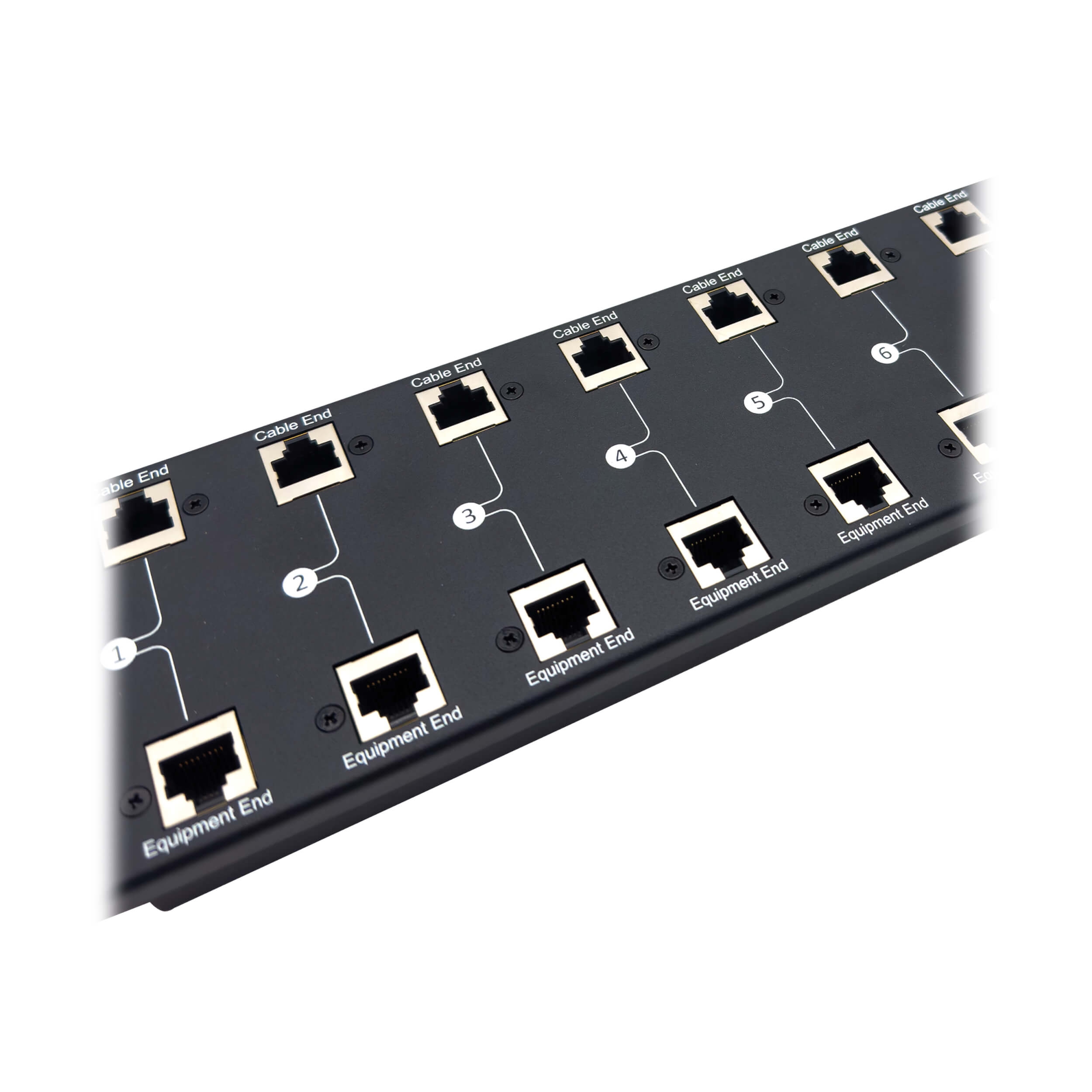 12-Port In-line Ethernet PoE Surge Protector 10 Gbps, IEC, 2U | Eaton