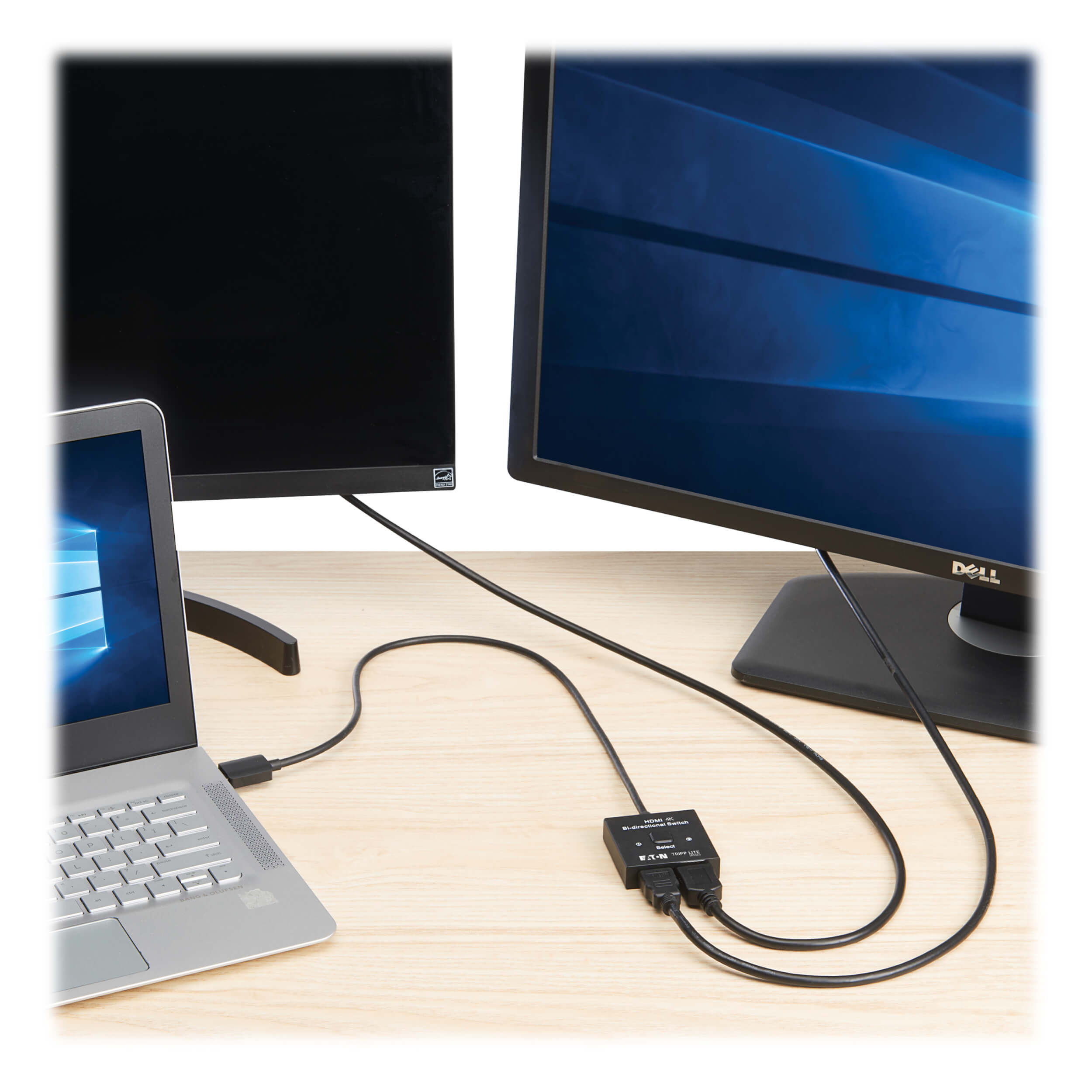 2x1 Bi-Directional HDMI Switch, 4K 60Hz, HDR, HDCP pass-through | Eaton