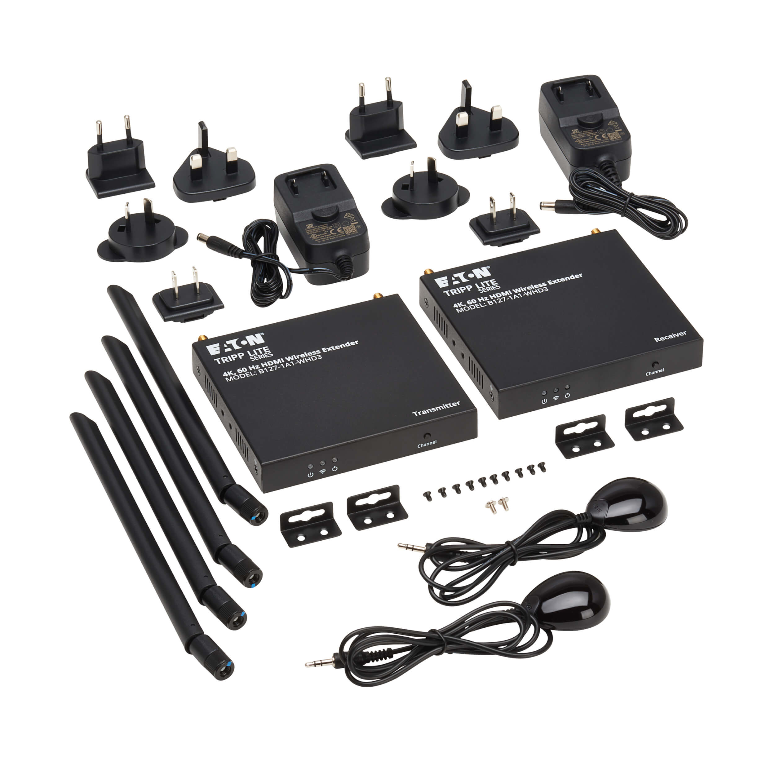 Wireless HDMI Extender, 4Kx2K, 60Hz, Powered Transmitter Receiver ...