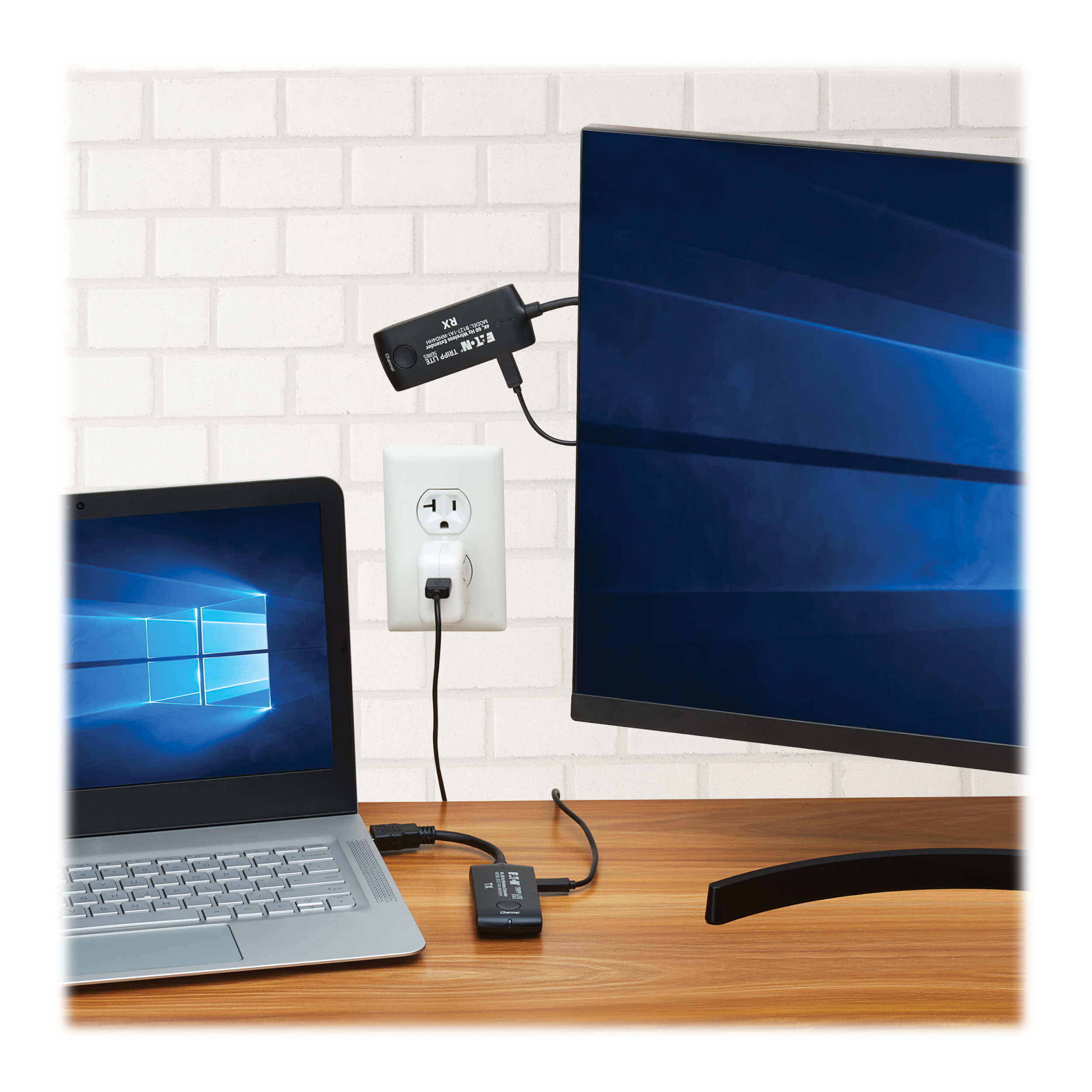 Wireless HDMI Extender, 4Kx2K, 60Hz, Transmitter Receiver, 65ft | Eaton