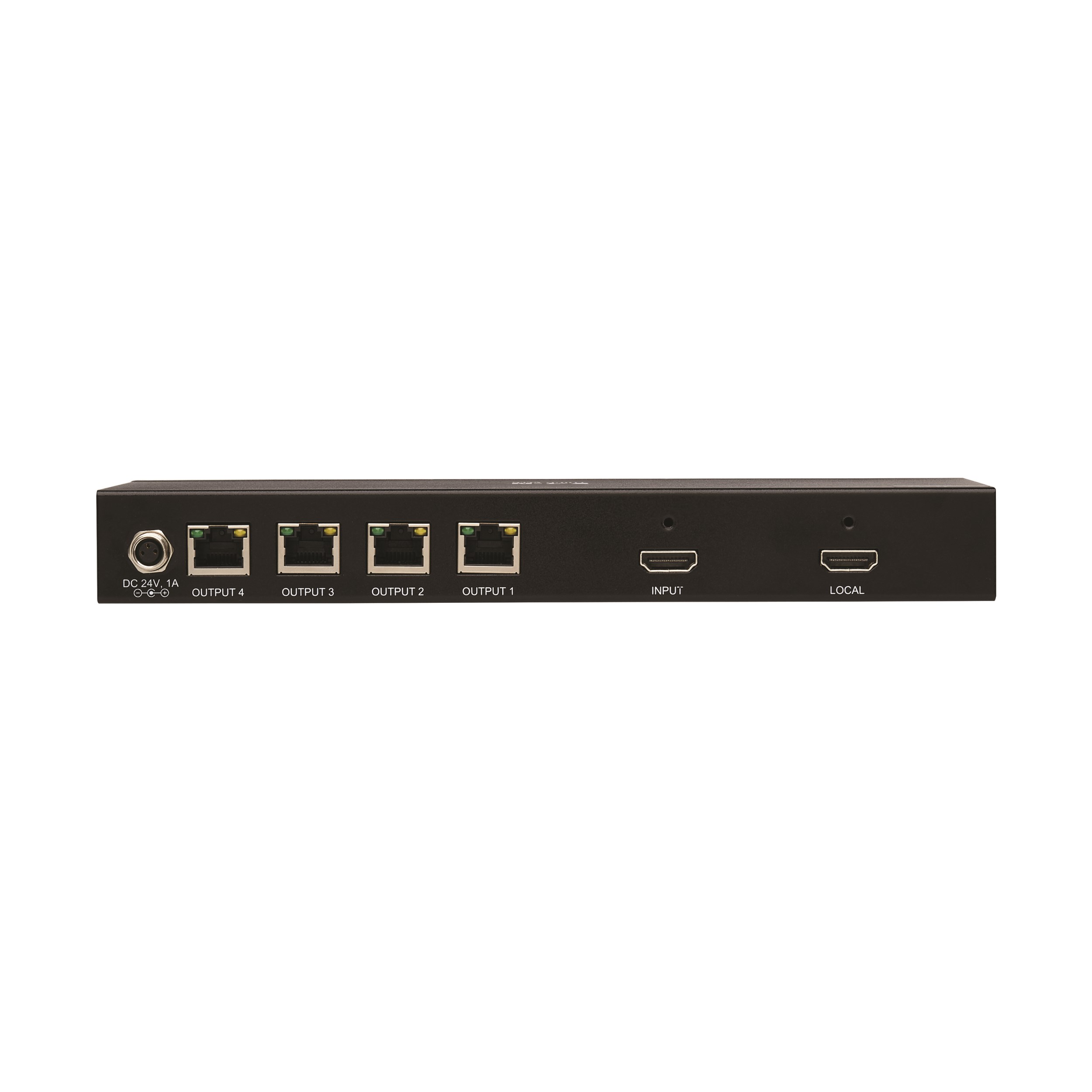 4-Port HDMI Over Cat6 Splitter + Receivers, 4K/60, 230-ft | Eaton
