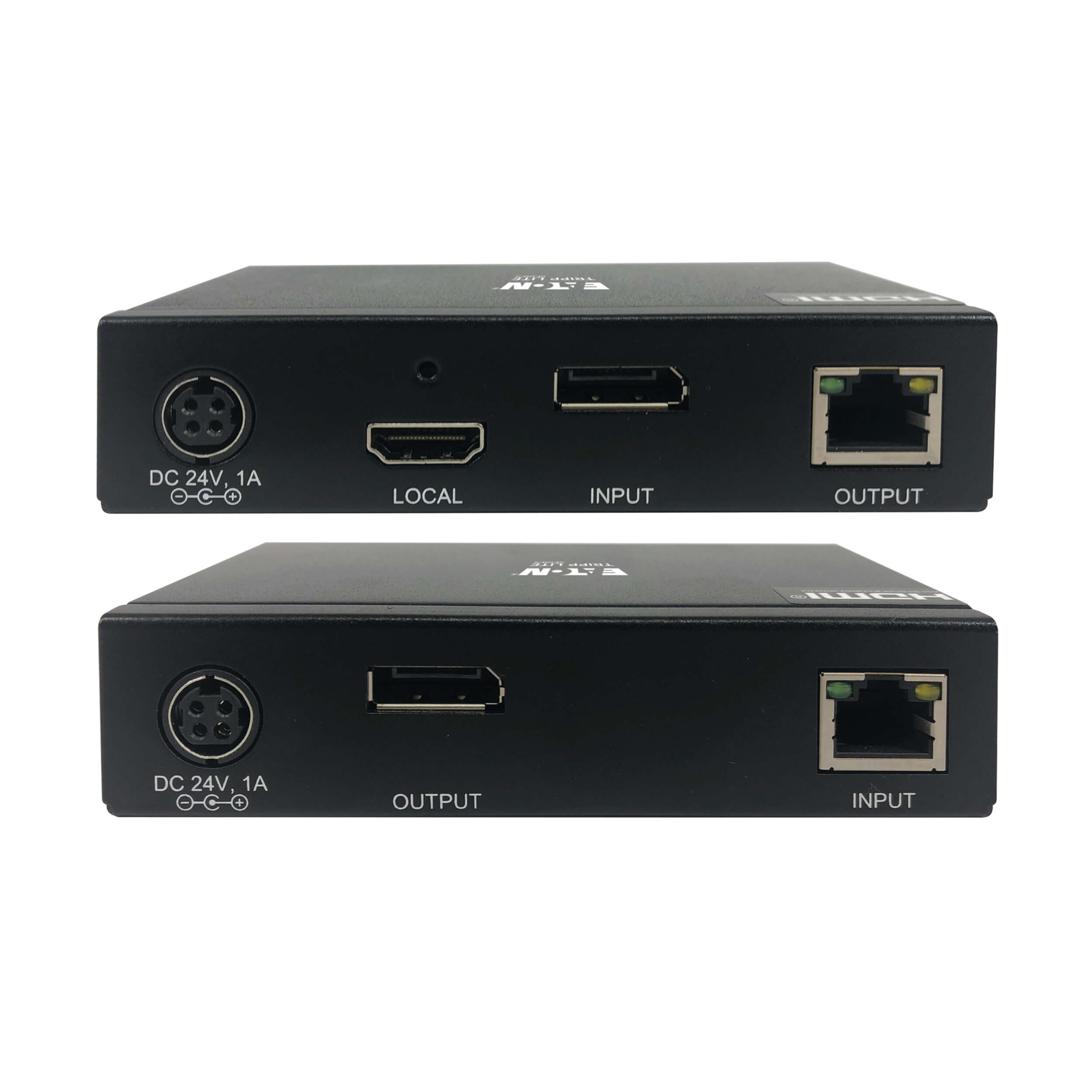 DisplayPort over Cat6 Extender Kit, USB, 4K/30 Hz, DP1.2a, 230 ft. | Eaton