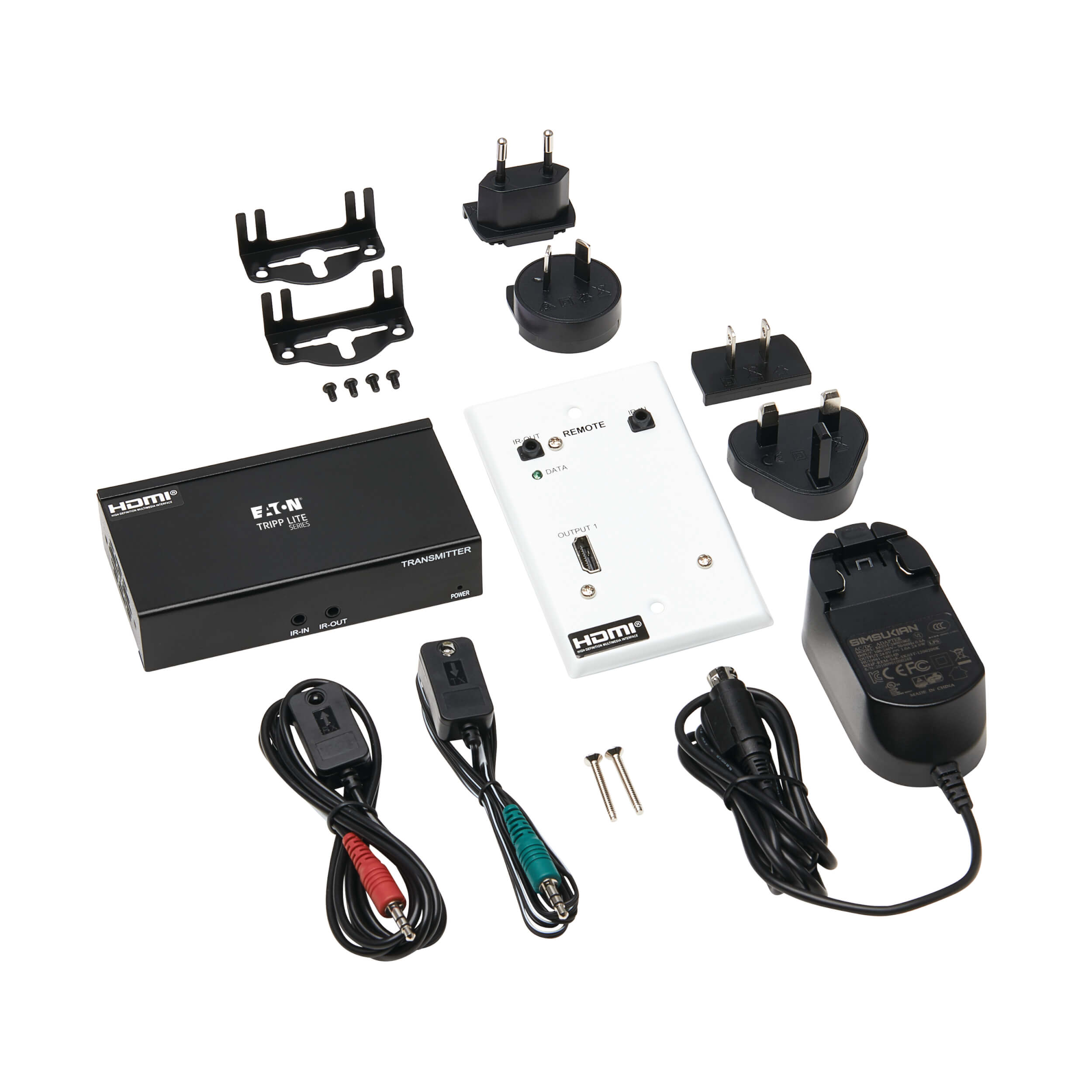 HDMI Cat6 Extender, Box-Style, 4K/60, 230 ft. | Eaton