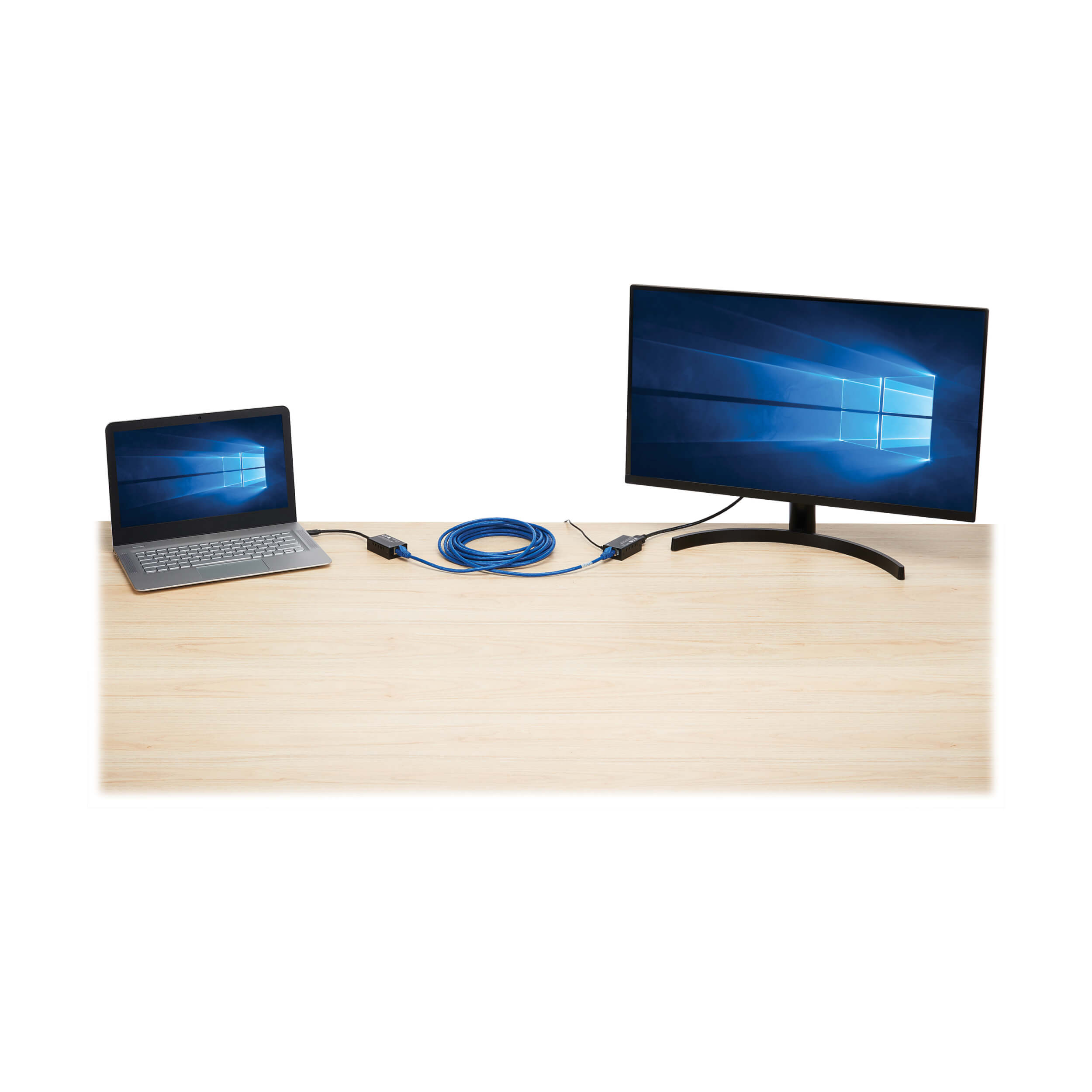 USB-C to HDMI Extender Kit over Cat6, 4K 120Hz: 82ft (25M), 4K 60Hz ...